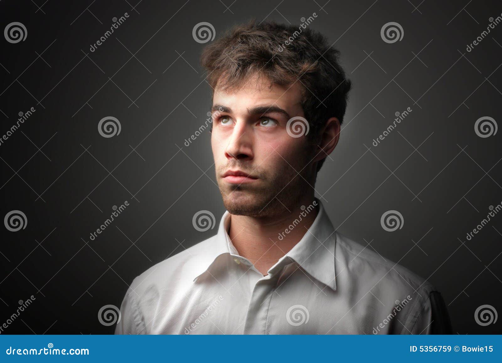 Doubt stock image. Image of young, student, doubt, happy - 5356759