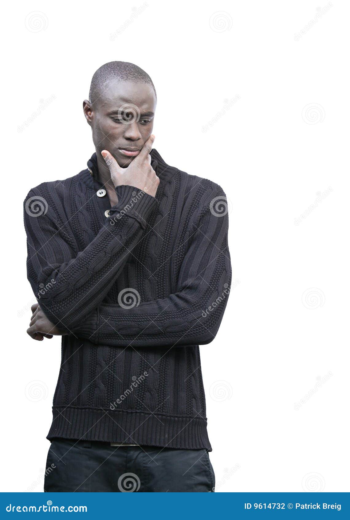 Doubtful stock photo. Image of depressed, isolated, puzzle - 9614732