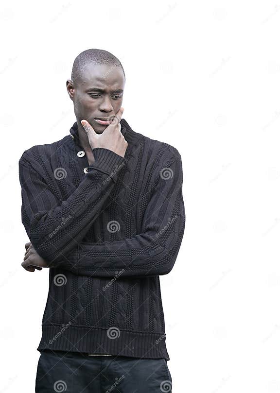 Doubtful stock photo. Image of depressed, isolated, puzzle - 9614732