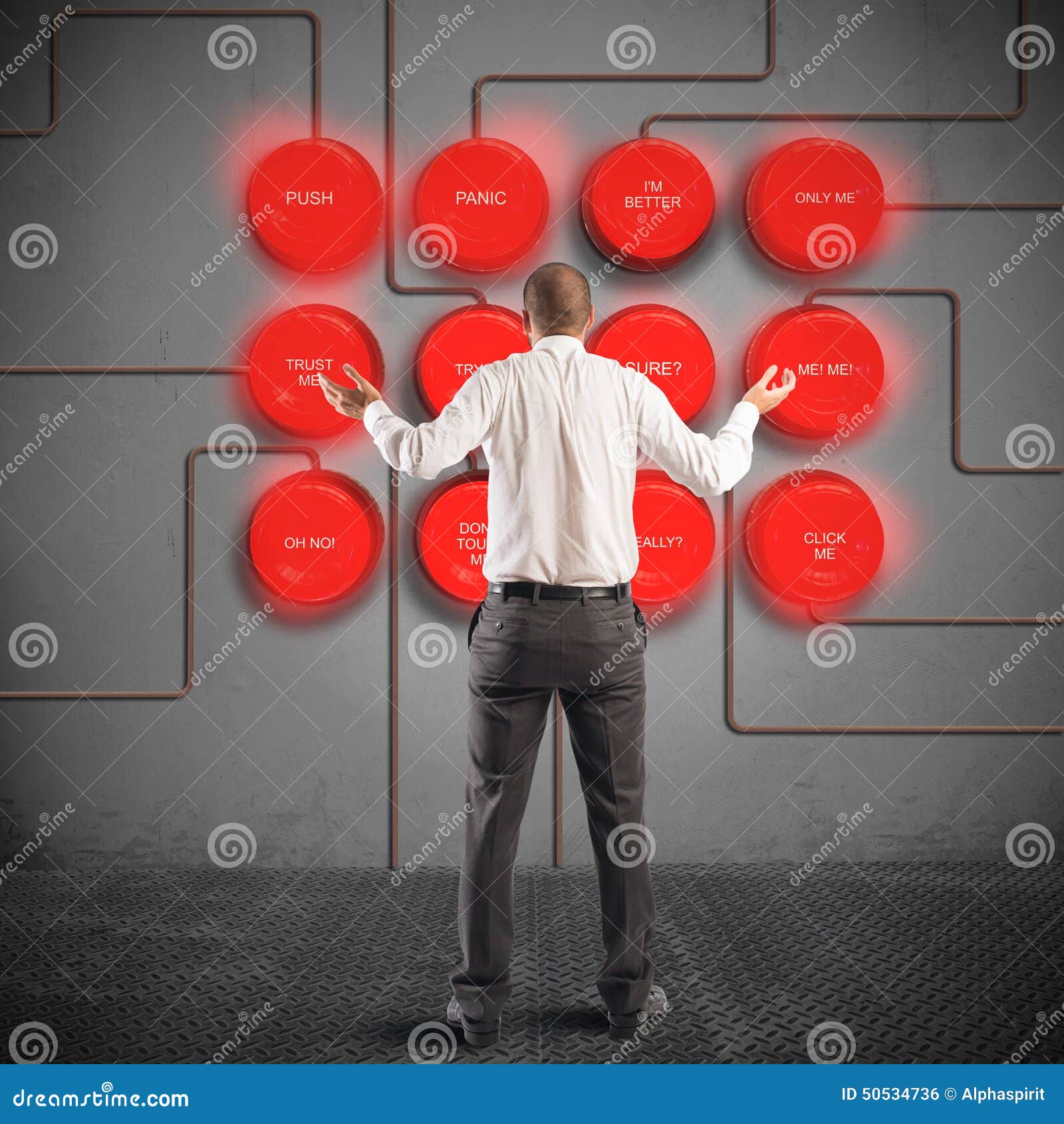 Doubtful nervous system stock photo. Image of choose - 50534736