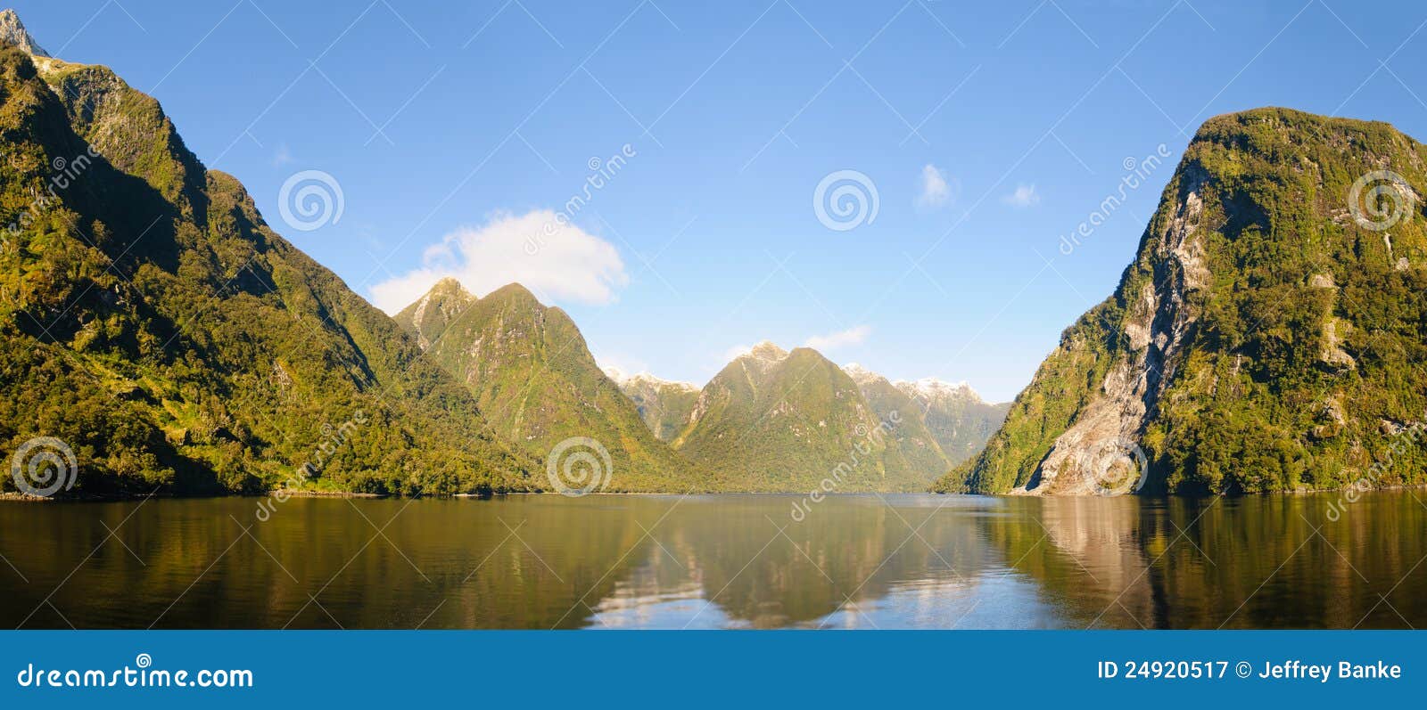 Doubtful sound stock image. Image of mountain, rugged - 24920517