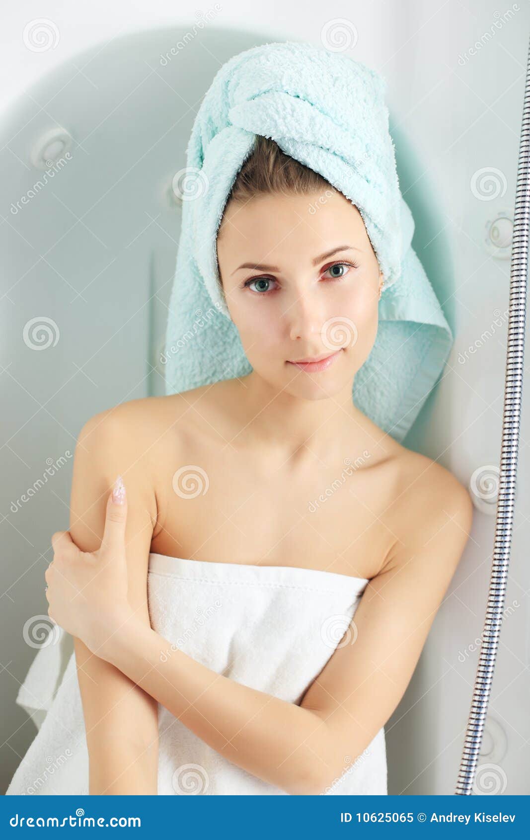 After a douche stock image. Image of people, beautiful - 10625065