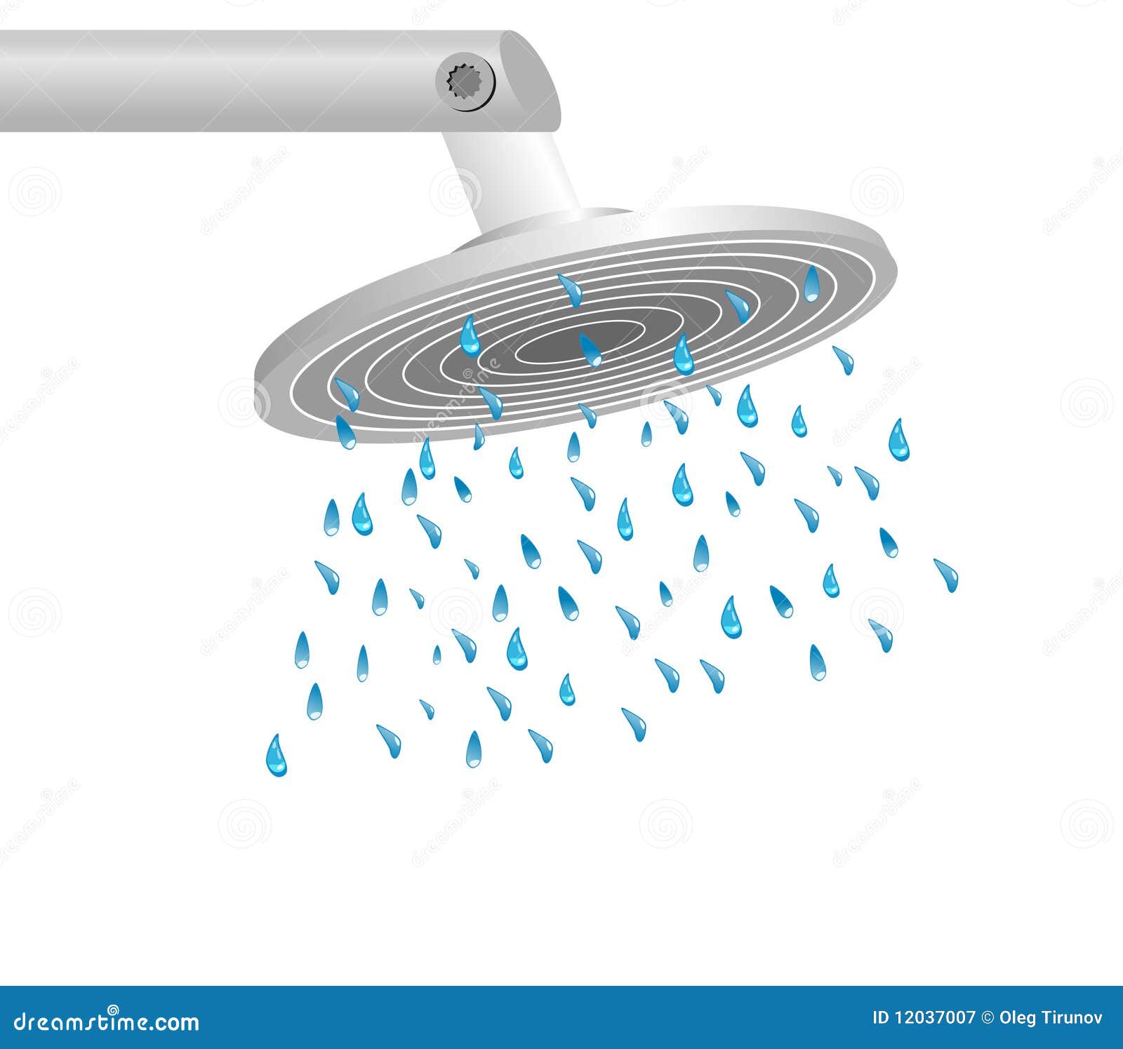 Douche illustration de vecteur. Illustration du conception - 12037007