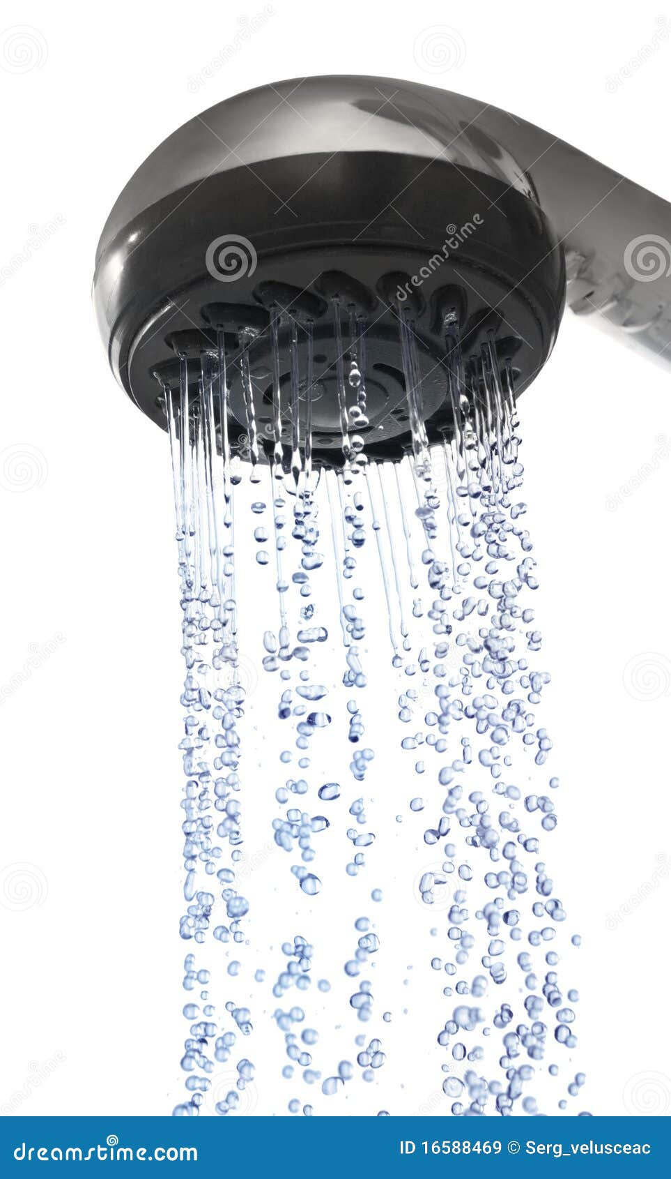 Douche image stock. Image du hygiène, maison, pièce, baisse - 16588469