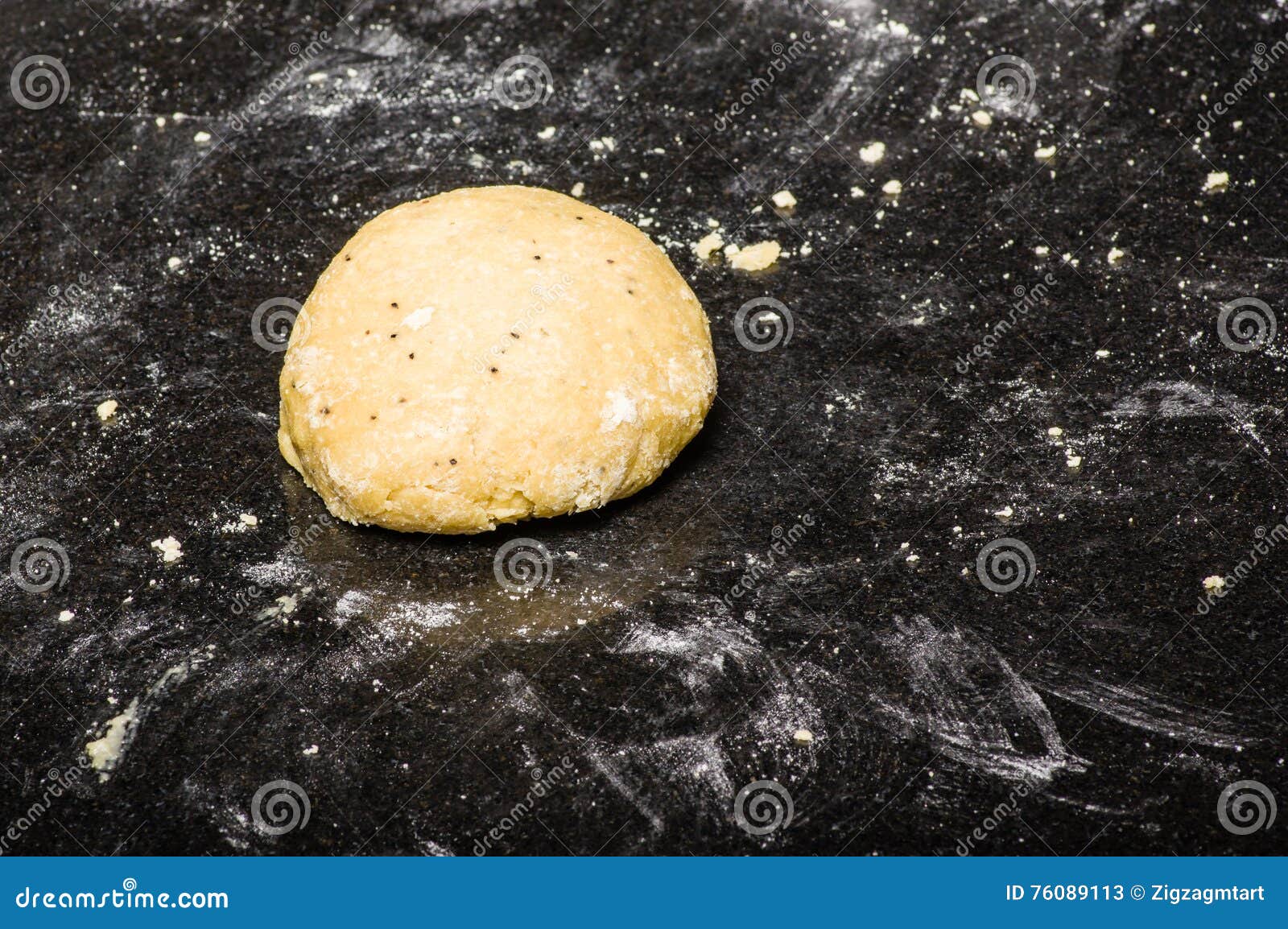Dough ball ready to form stock image. Image of pastas - 76089113
