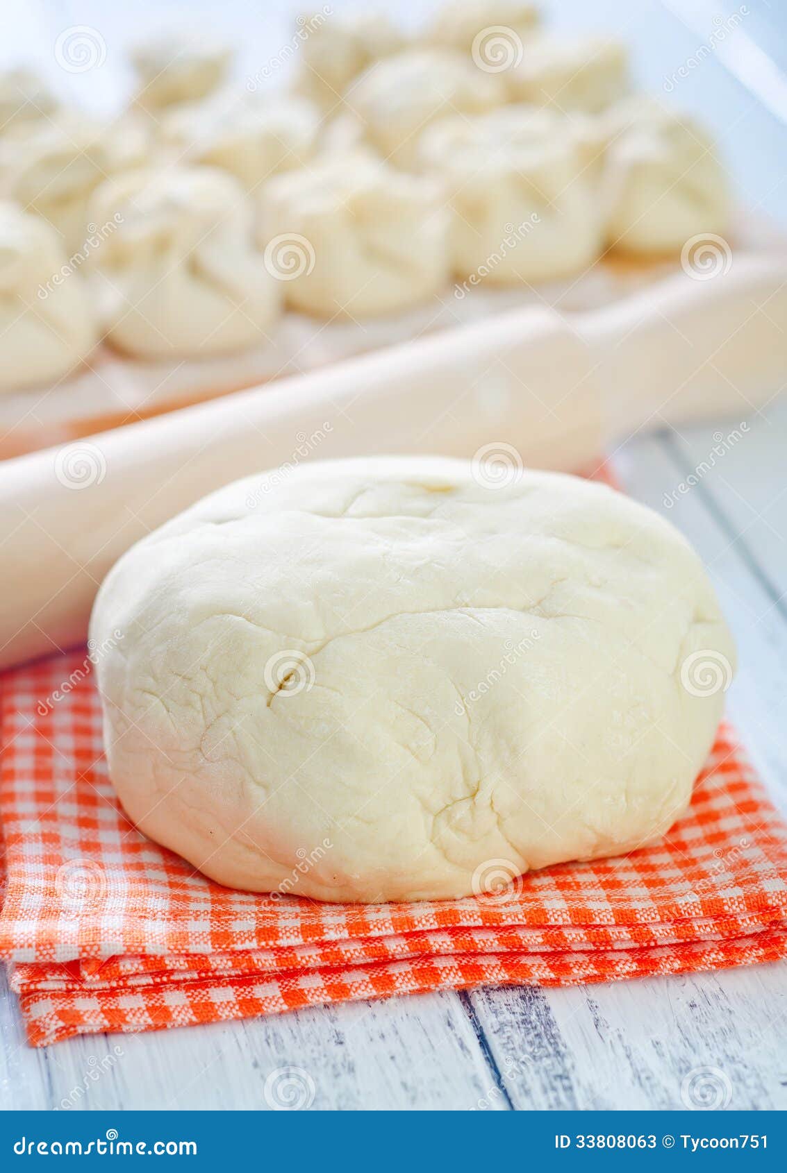 Dough stock image. Image of board, kneading, dark, homemade - 33808063
