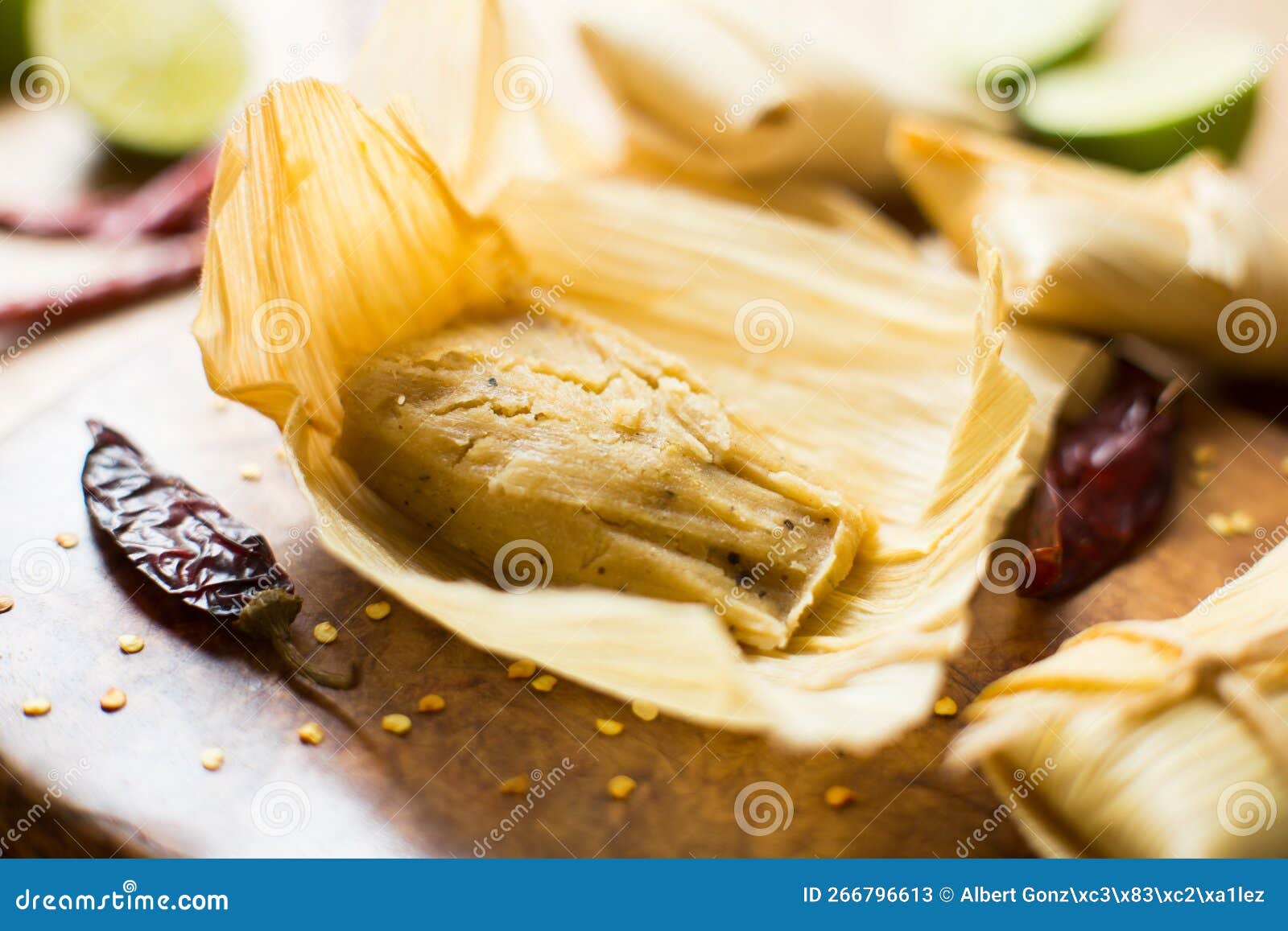 A Dough Made from Nixtamalized Corn, Which is Steamed in a Banana or ...