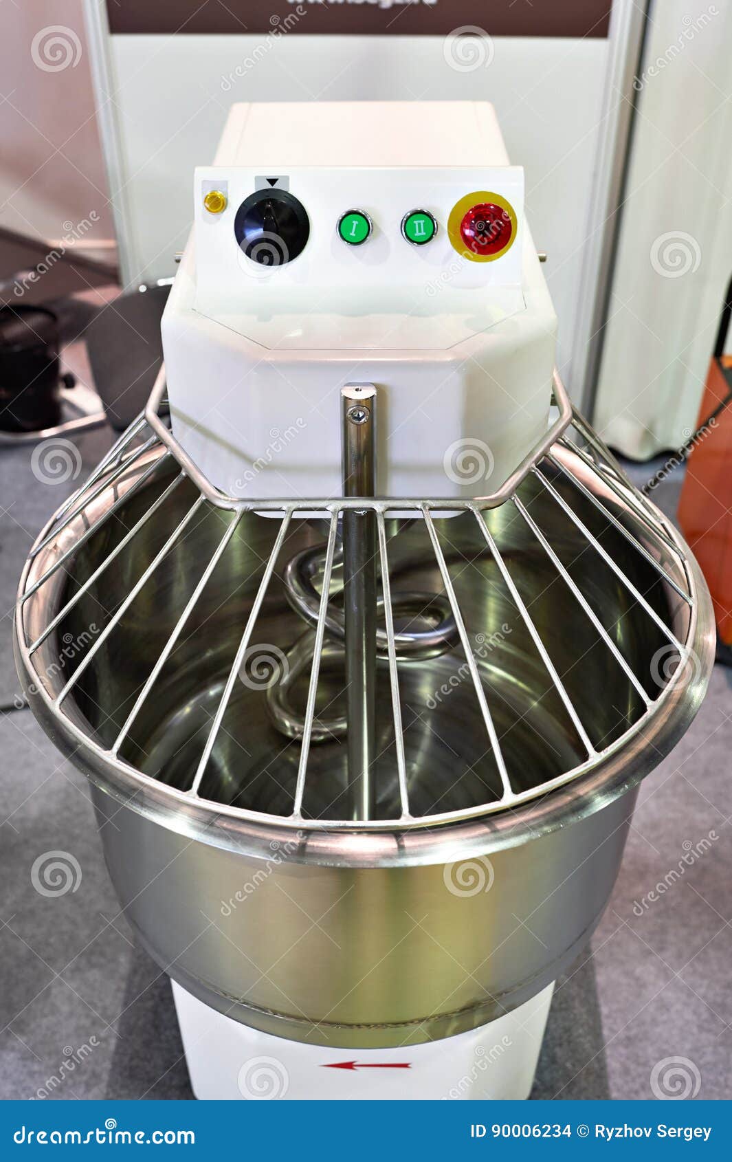 Dough Mixer Electric Machine Stock Photo - Image of occupation ...