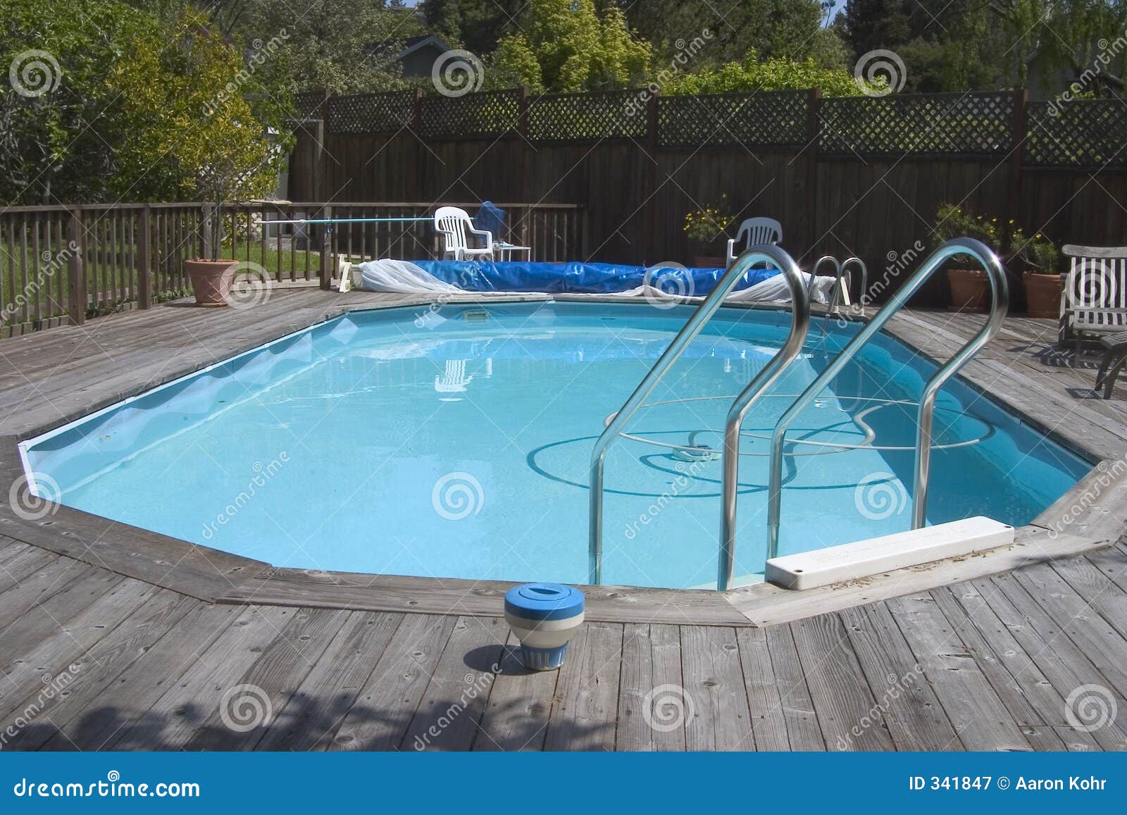 Doughboy Pool stock image. Image of water, cool, clean - 341847