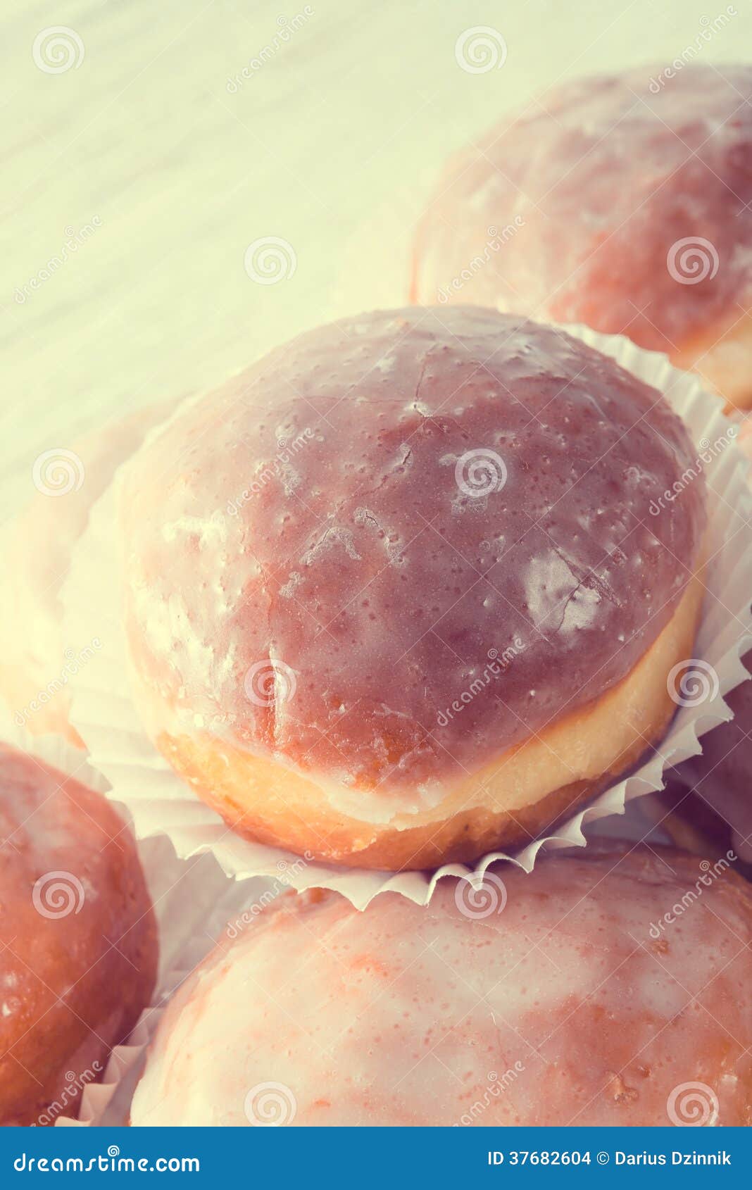 Doughnut - vintage style stock photo. Image of high, closeup - 37682604