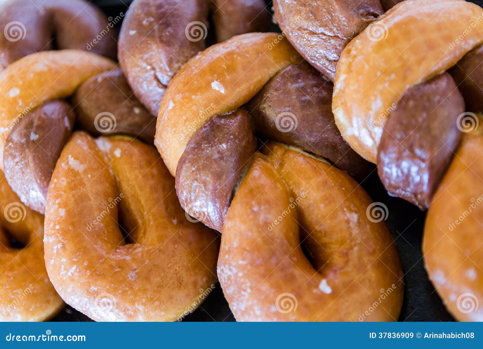 Doughnuts stock image. Image of round, dessert, tone - 37836909