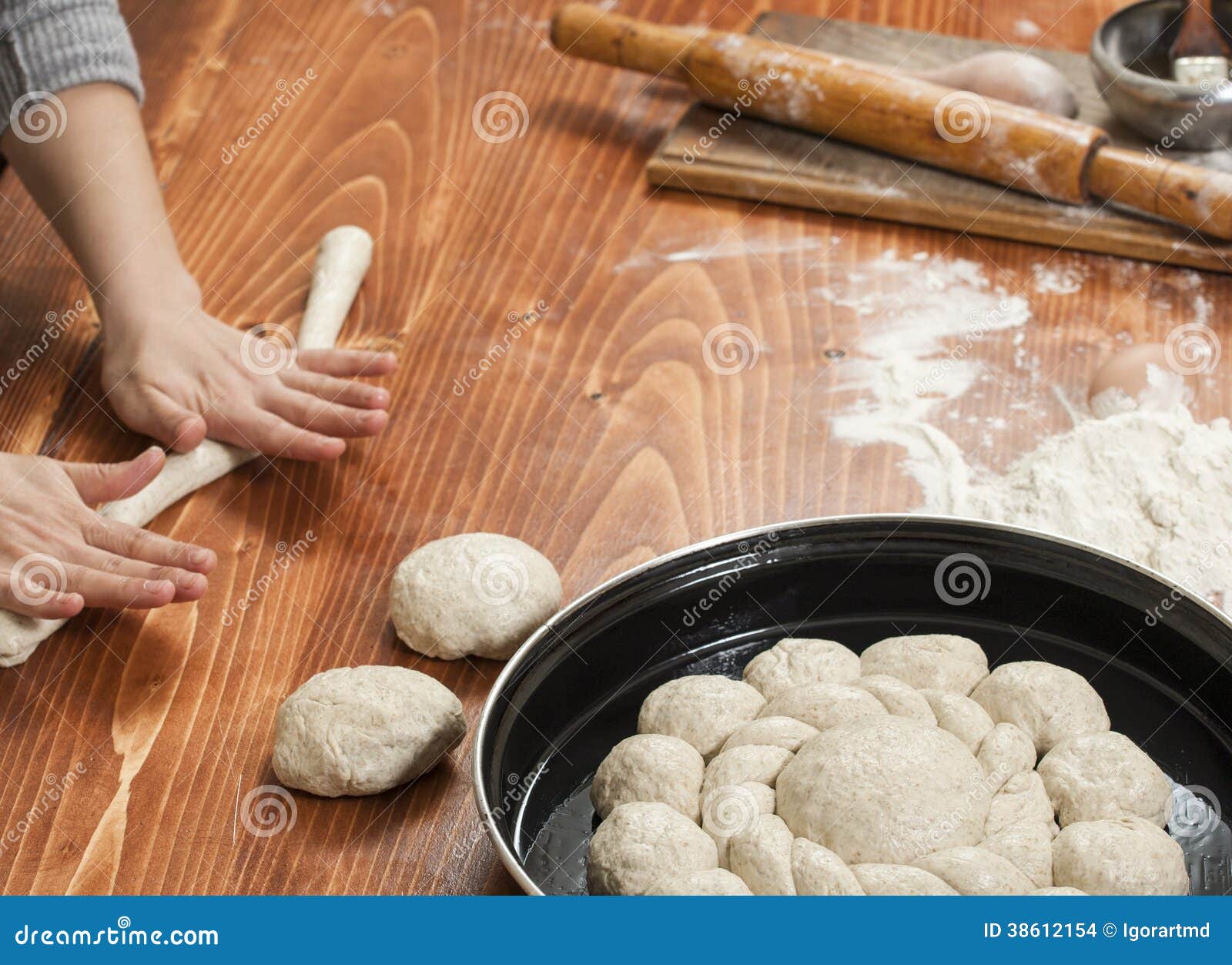 Dought stock foto. Image of horizontaal, deegwaren, beroep - 38612154