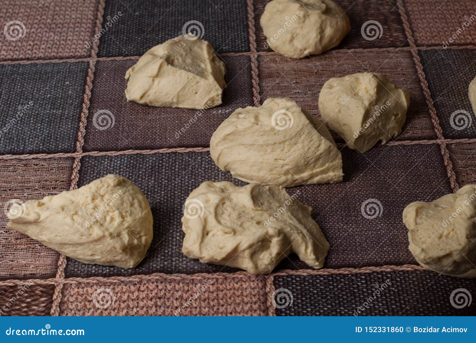Dought for Pizza and Bread.Food Stock Photo - Image of homemade ...