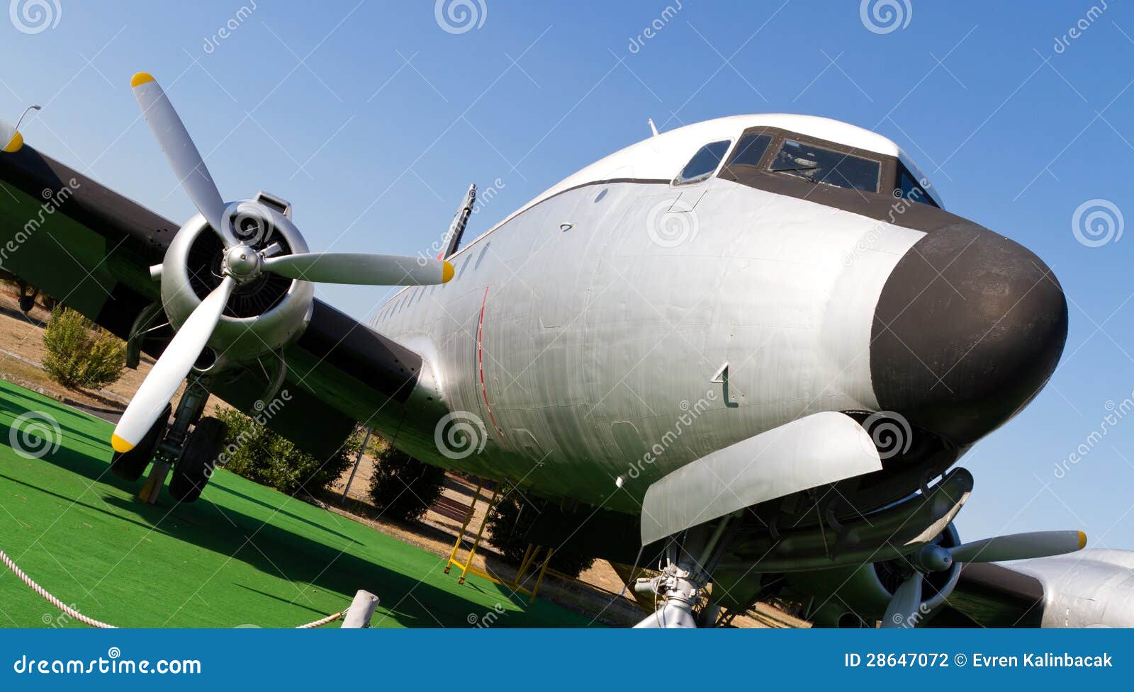 Douglas C-54 Skymaster editorial photography. Image of fourengined ...