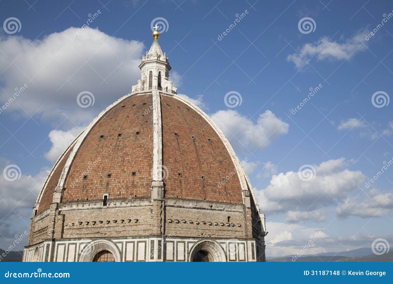 Doumo Cathedral Church Dome, Florence Stock Photo - Image of roof ...