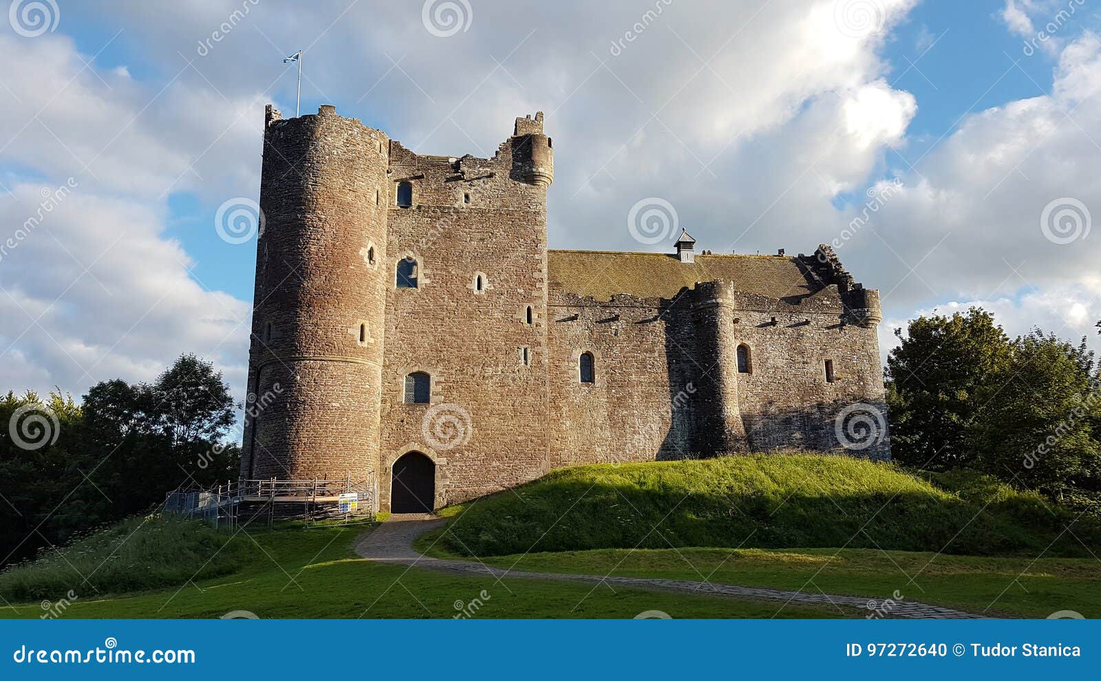 Doune Castle Scotland stock photo. Image of doune, scotland - 97272640
