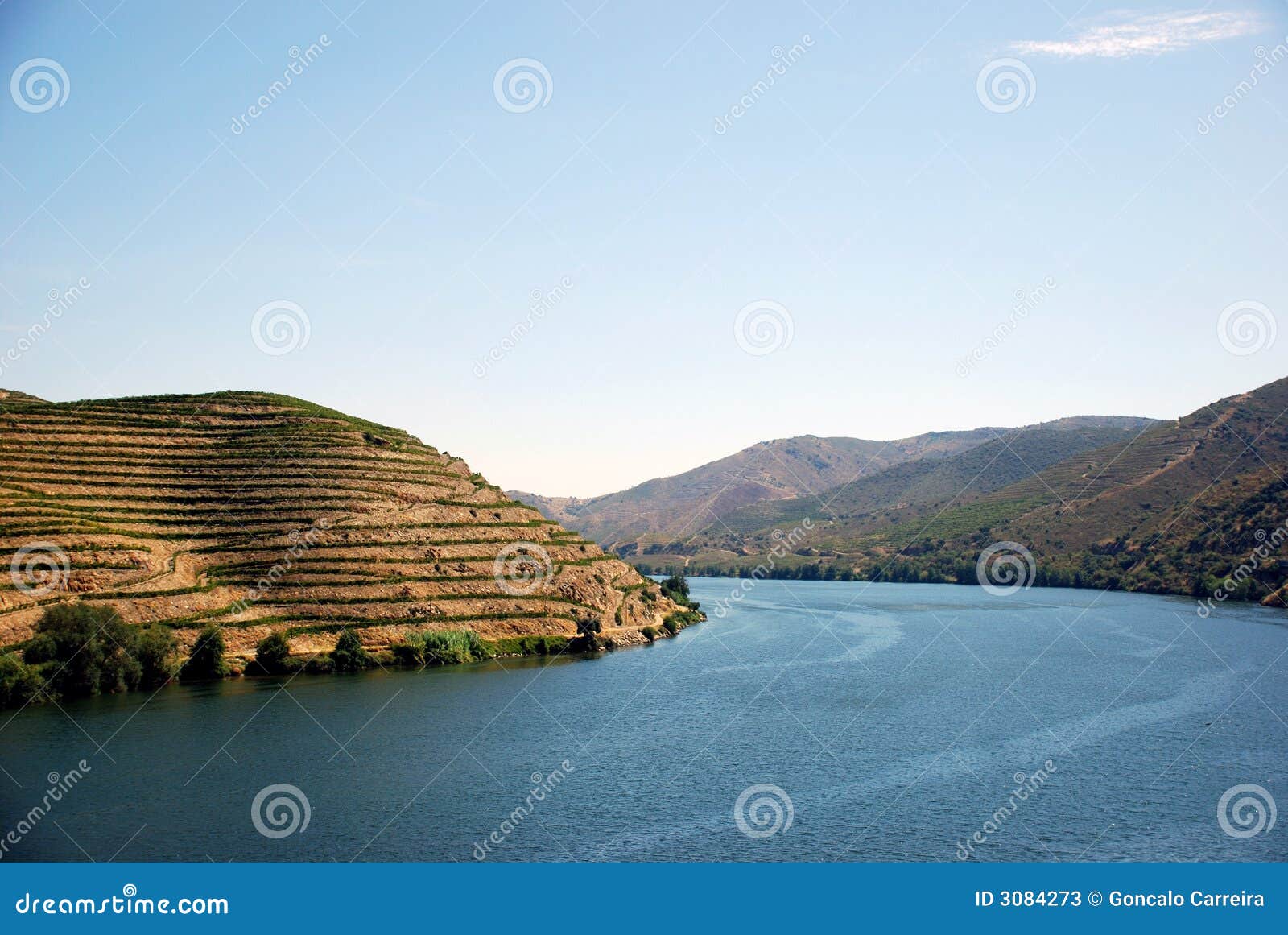 Douro River stock image. Image of mountains, travel, water - 3084273
