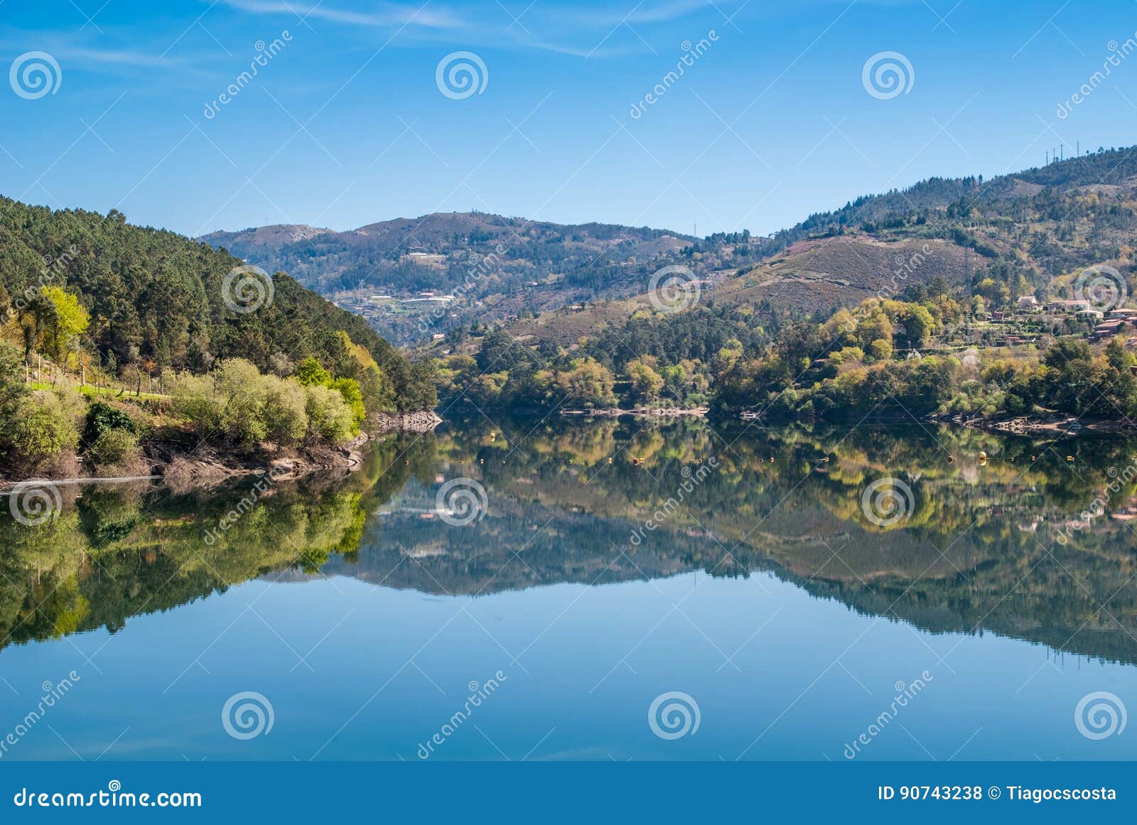 Douro River Landscape stock photo. Image of summer, tourism - 90743238