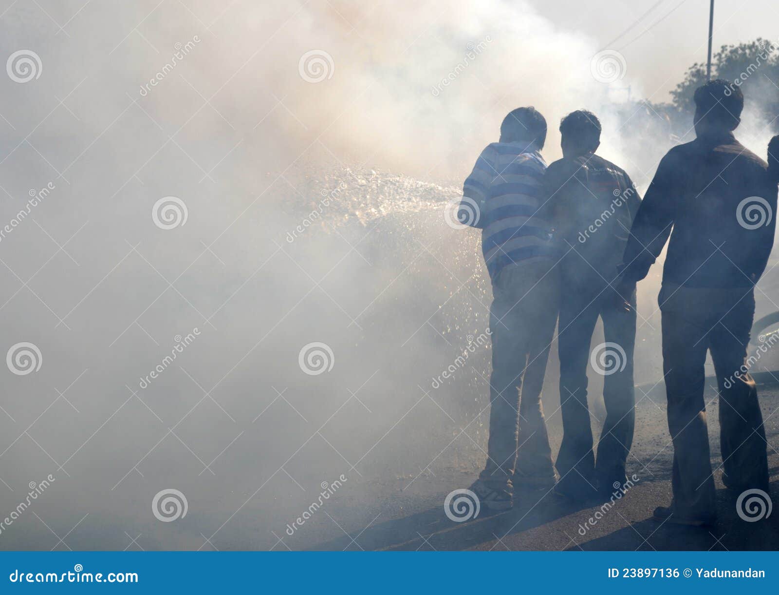 Douse Fire editorial photo. Image of water, extinguish - 23897136