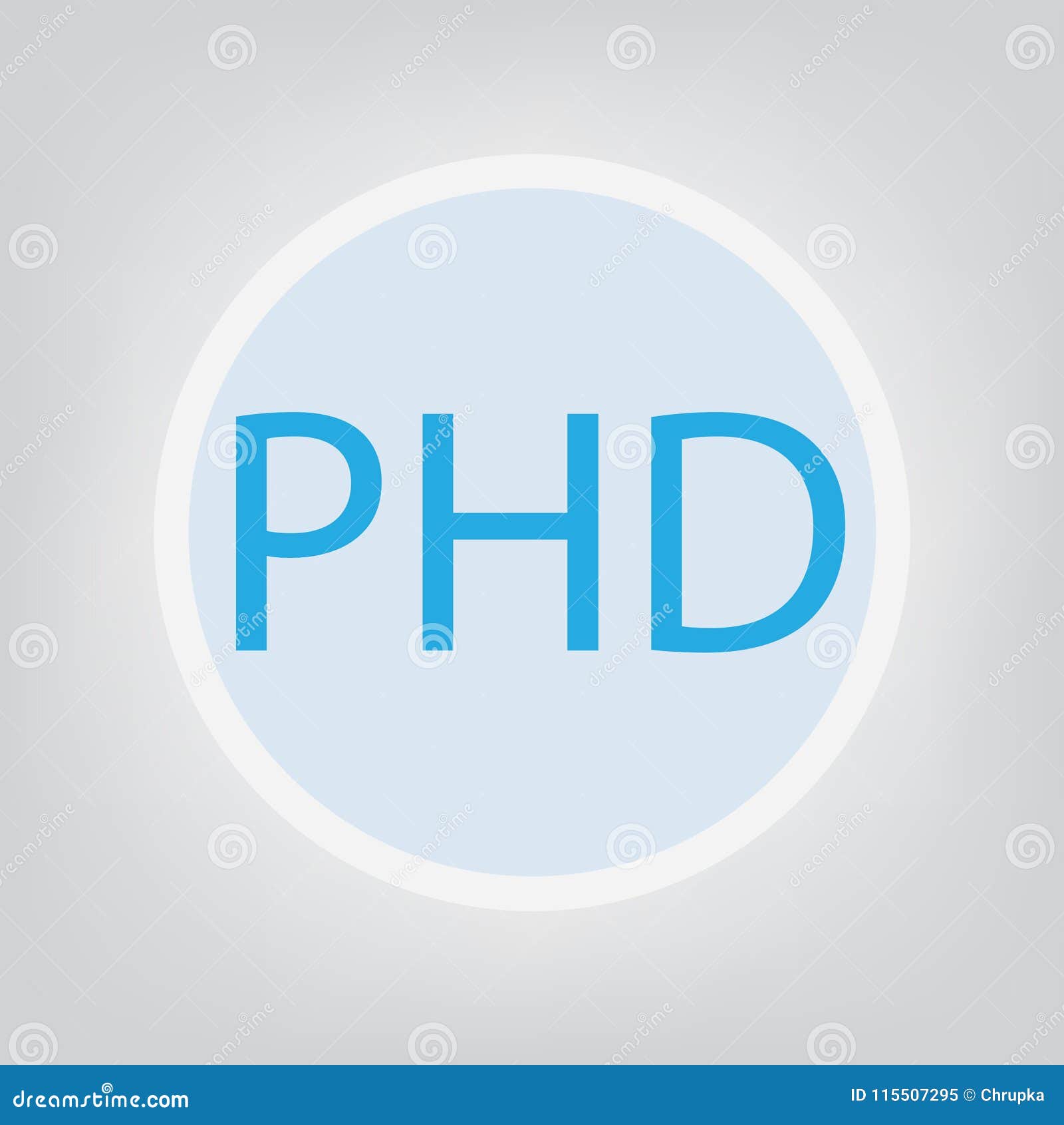 Doutor Do PHD Do Conceito Da Filosofia Ilustração do Vetor - Ilustração ...