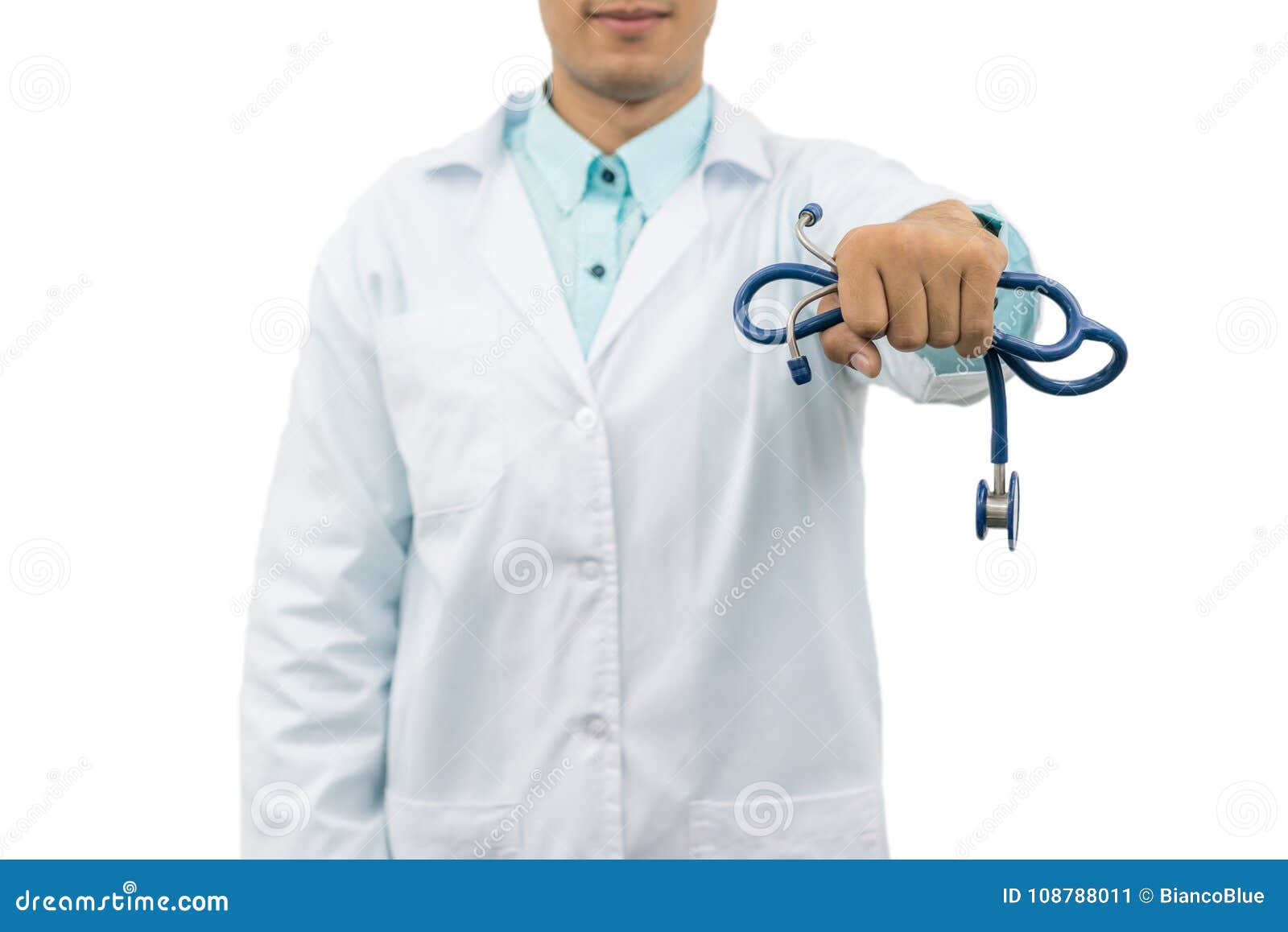 Doutor Masculino Isolado No Fundo Branco Imagem de Stock - Imagem de ...