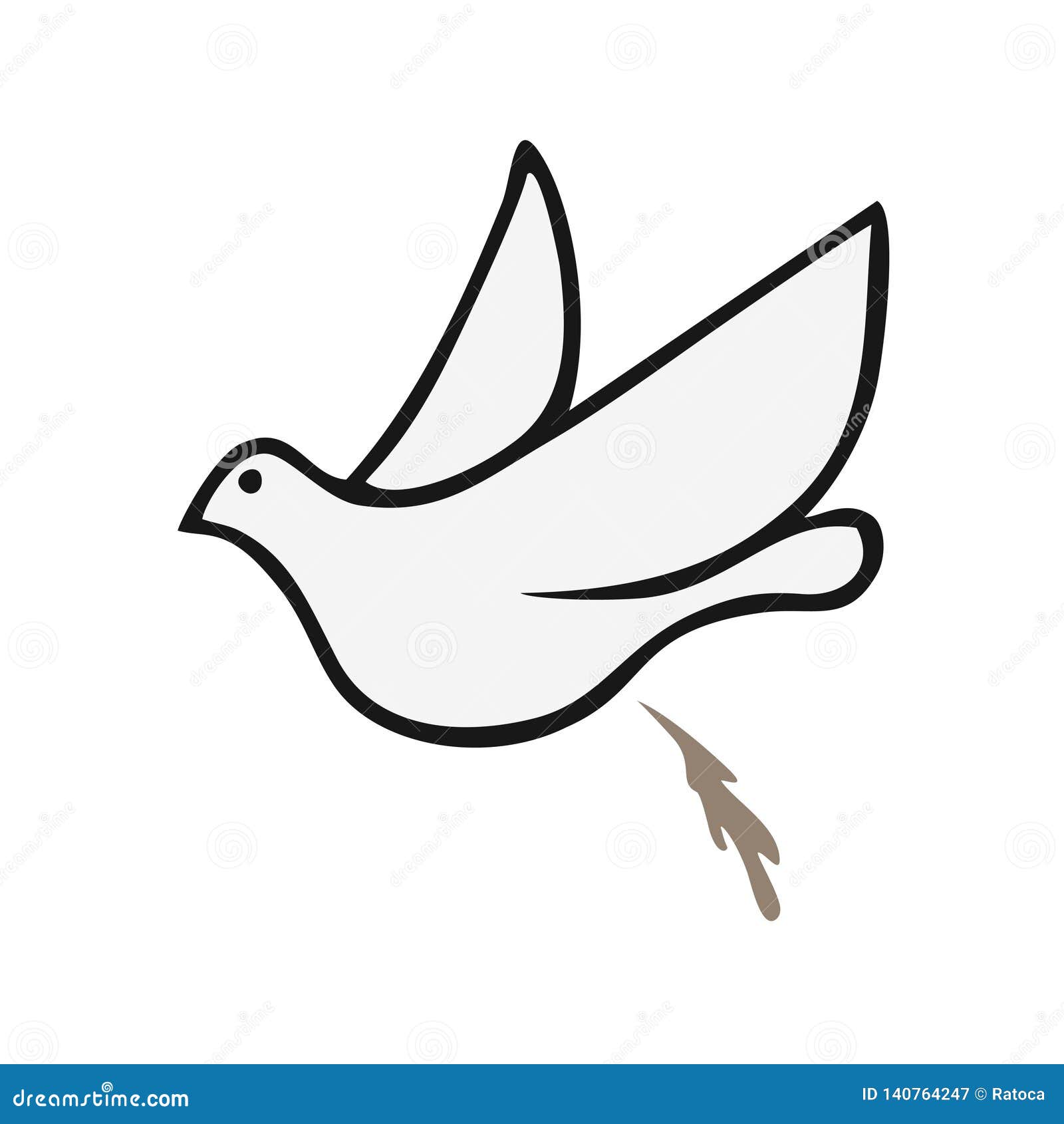 Easy Drawings Of Doves