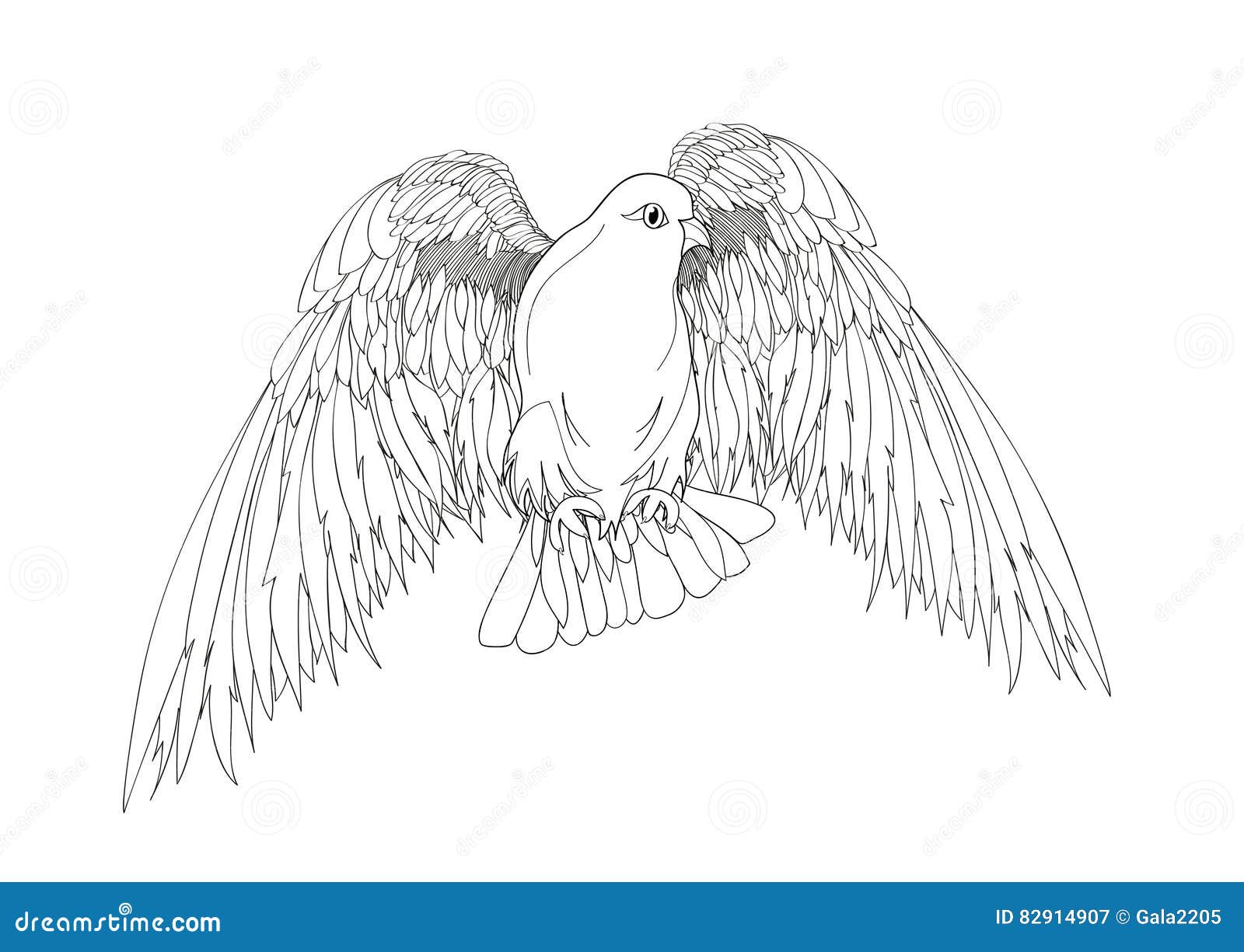 Flight Bird - Concept Logo Template Vector Illustration. Abstract Wings ...