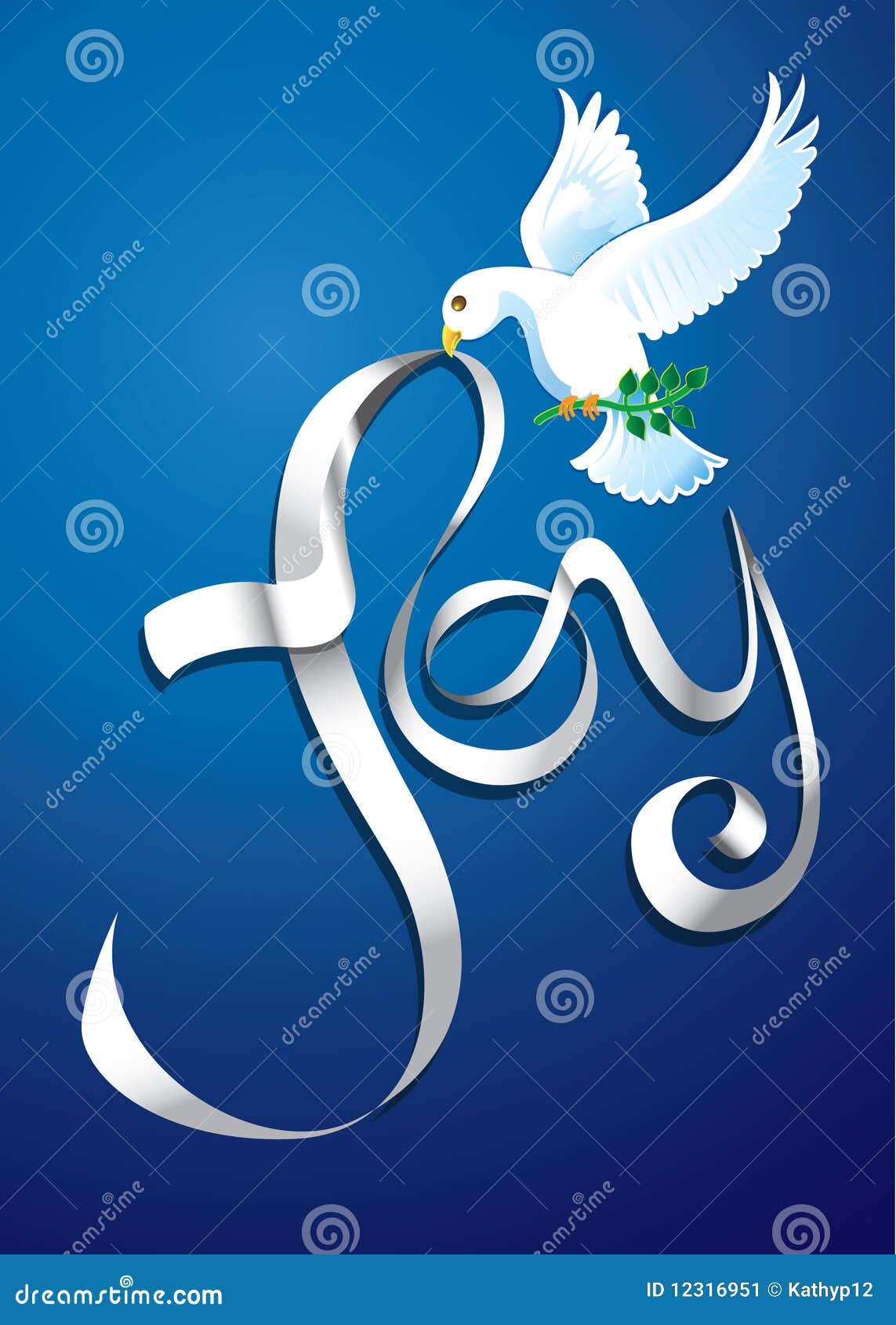 Blue Dove Ribbon Stock Illustrations – 542 Blue Dove Ribbon Stock ...