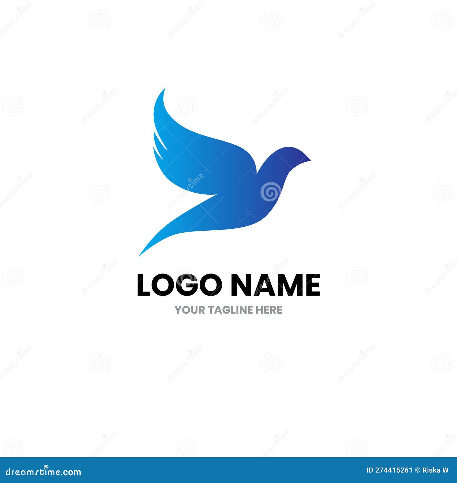 Dove logo design vector stock vector. Illustration of background ...