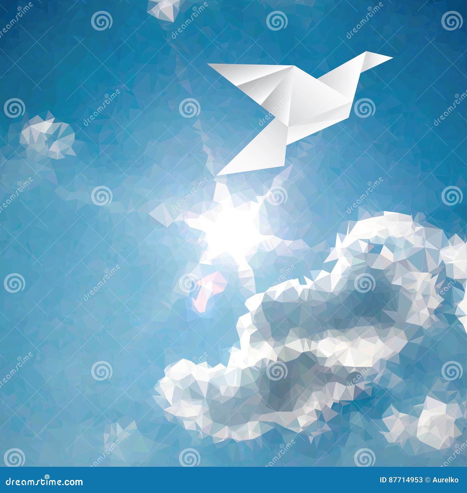 Dove over sun stock vector. Illustration of japan, elements - 87714953