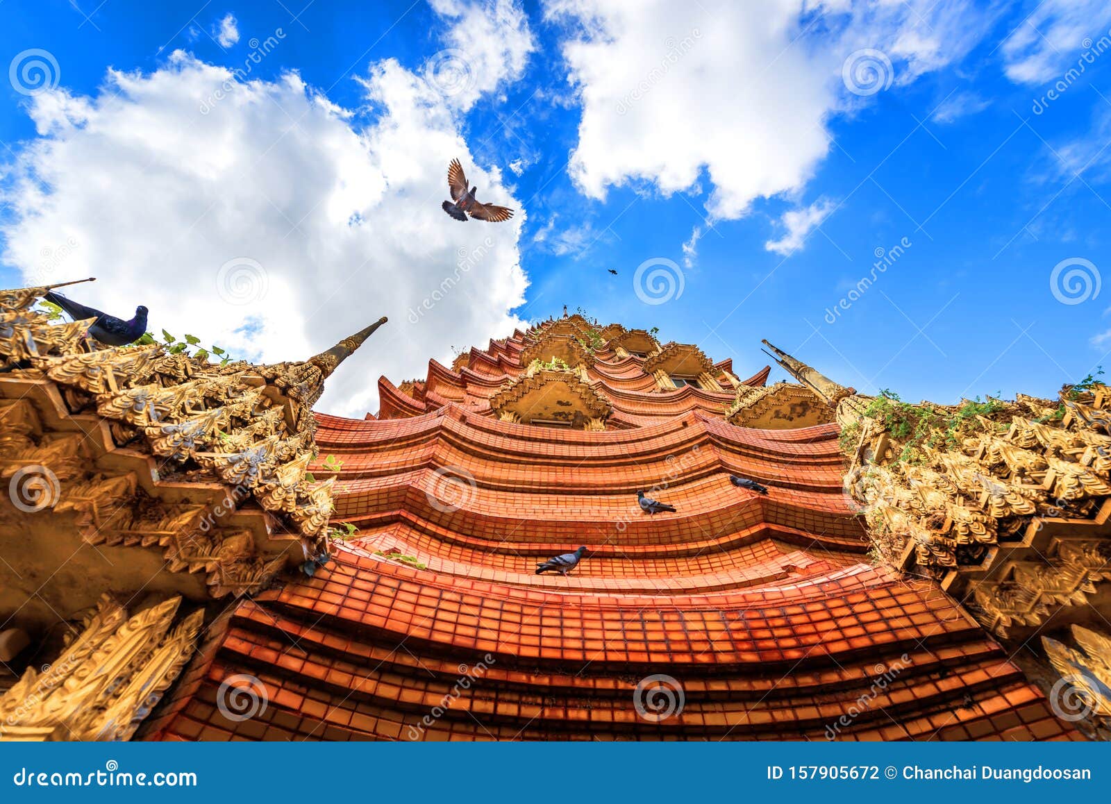 232 Dove Temple Thailand Stock Photos - Free & Royalty-Free Stock ...