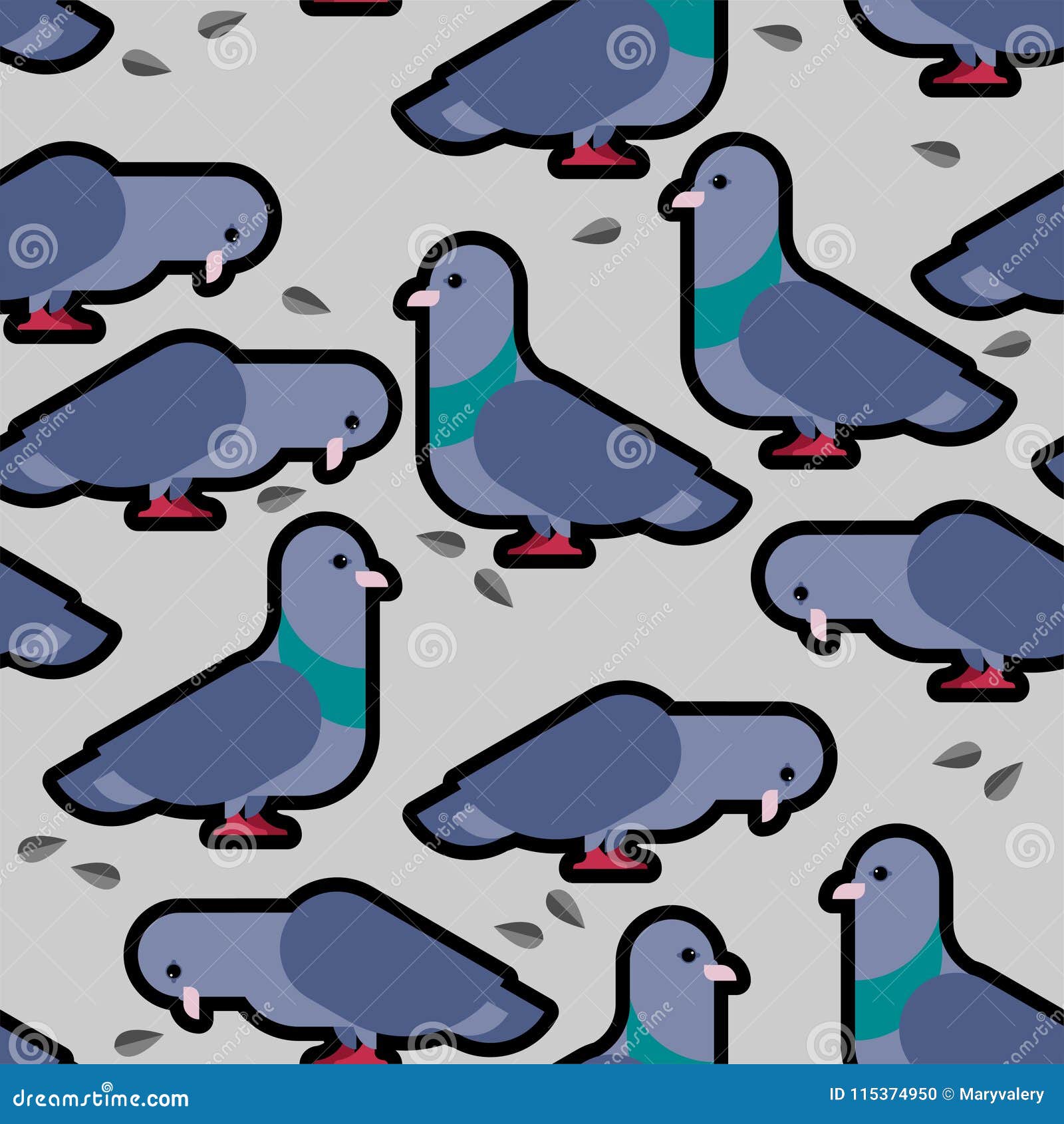 Dove Pattern Royalty-Free Stock Photography | CartoonDealer.com #6427283