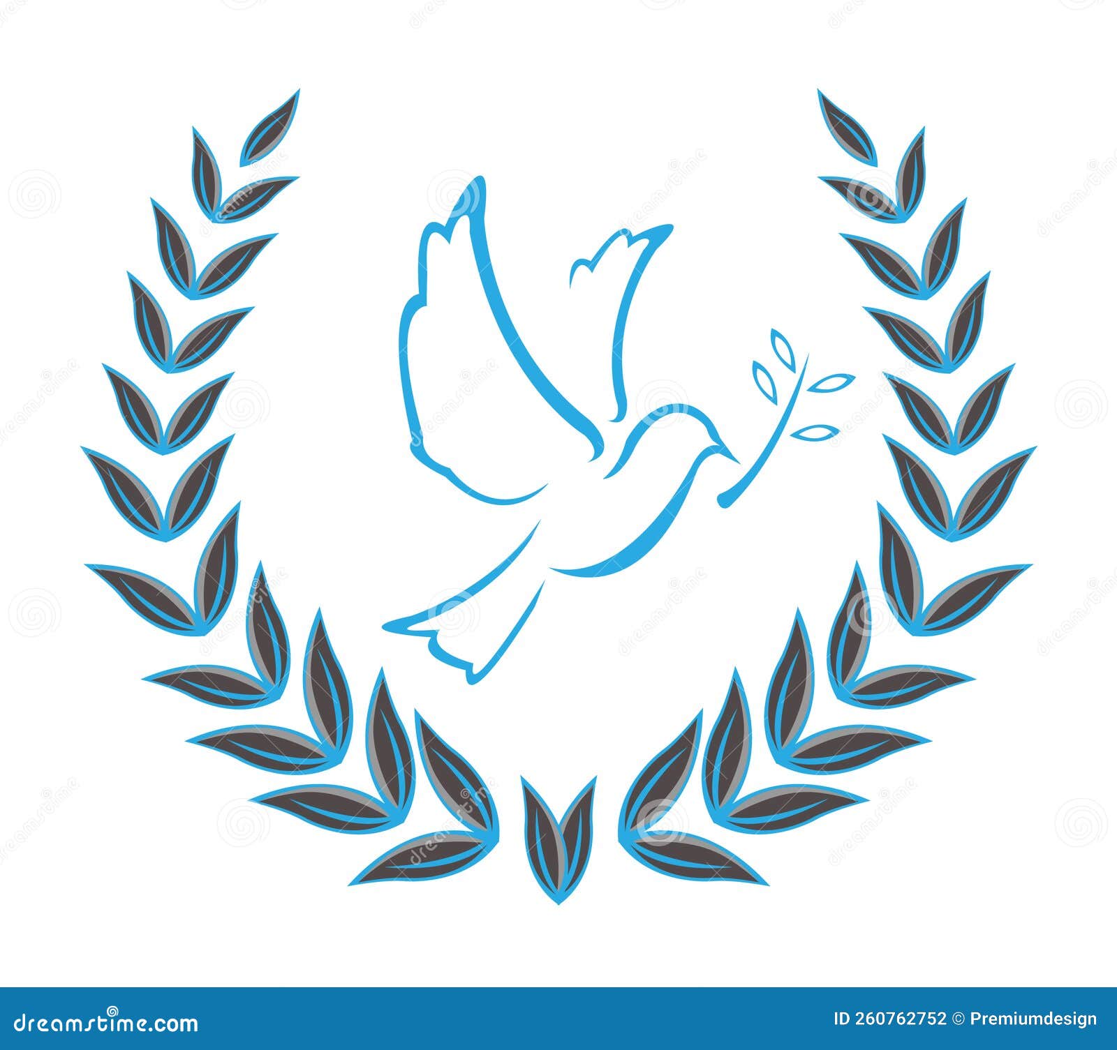 Dove Peace Vector Design Illustration Stock Vector - Illustration of ...