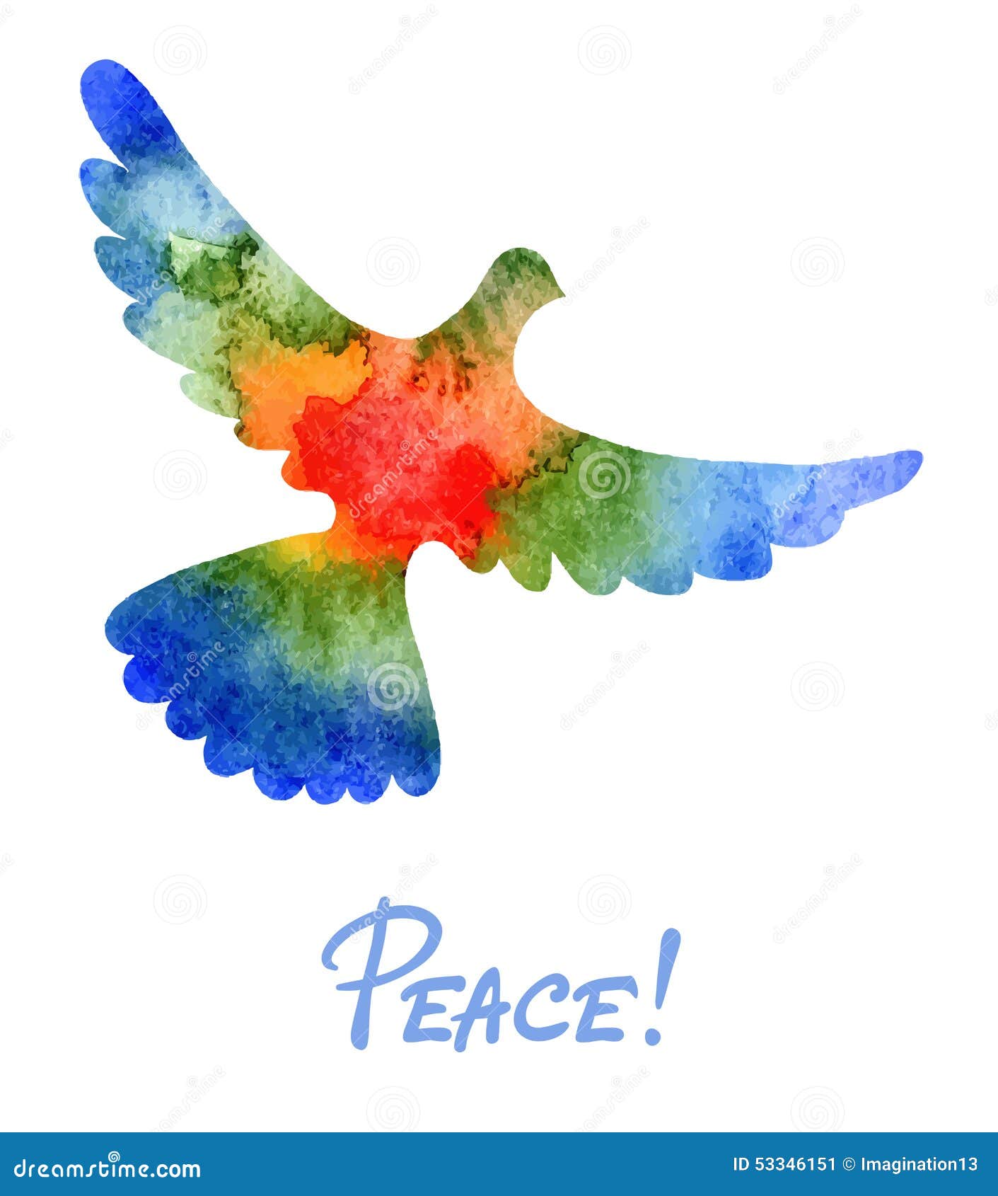 Dove Peace Symbol Icon Vector Illustration | CartoonDealer.com #222253330