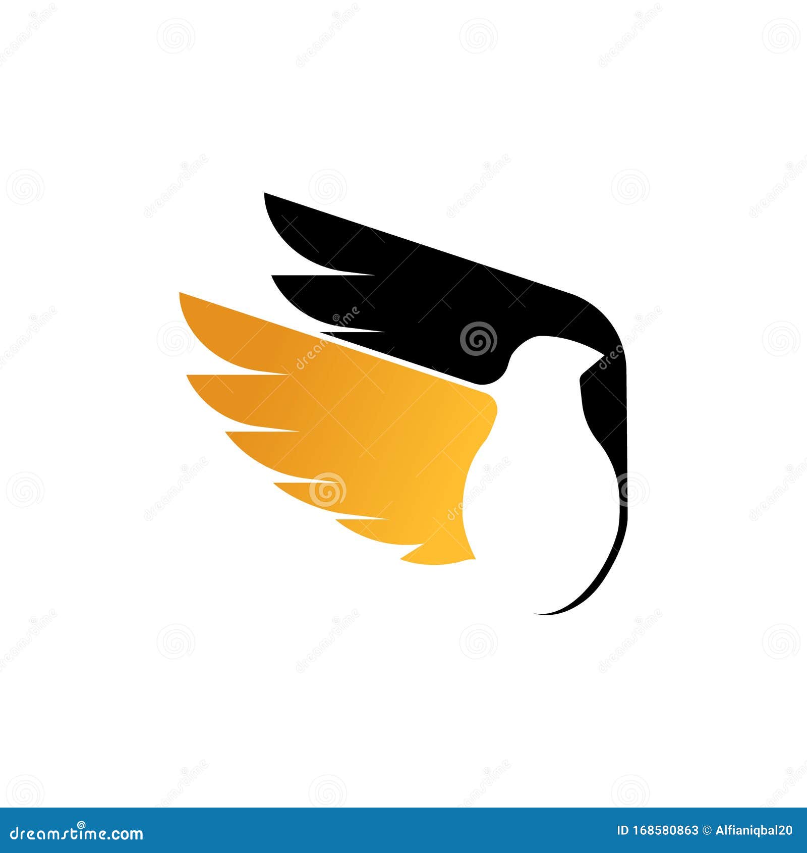 Dove Shield Logo Icon Vector. Abstract Flying Dove Shield Logo Elegant ...