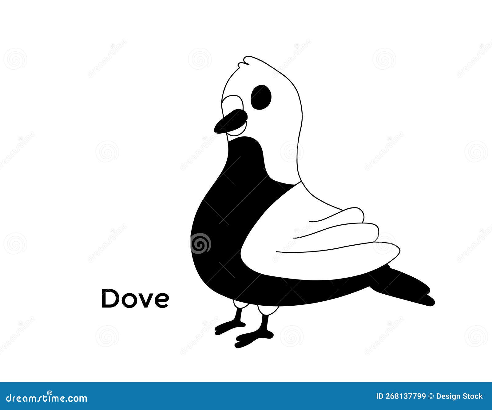 Black Ducking Isolated On A Dark Gray Background. AI-generated. Stock ...