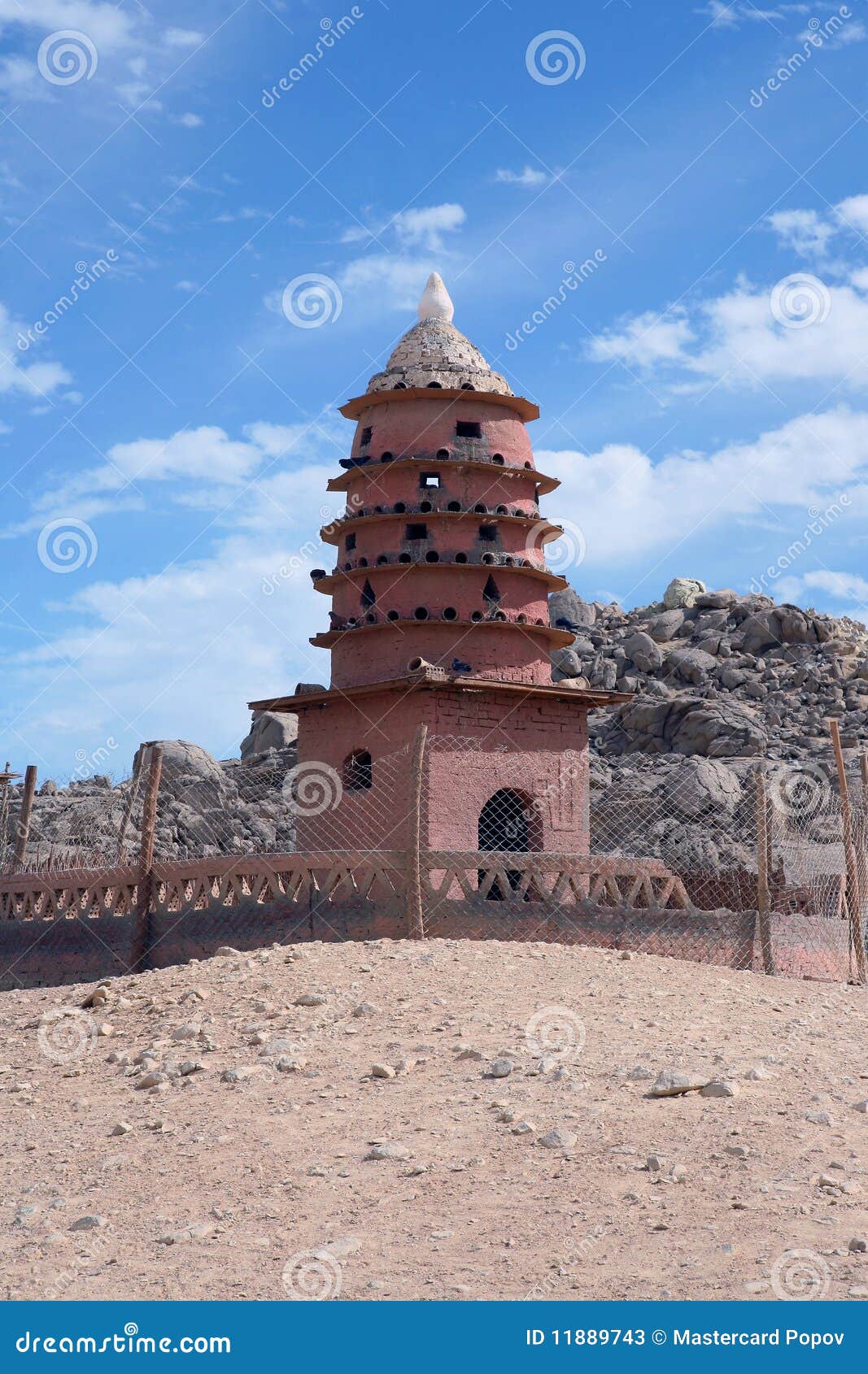 Dovecot stock image. Image of arabian, blue, outdoors - 11889743