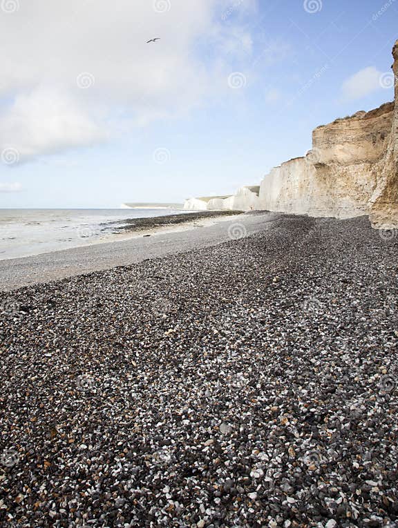 Dover britain white cliffs stock image. Image of fossil - 28263267