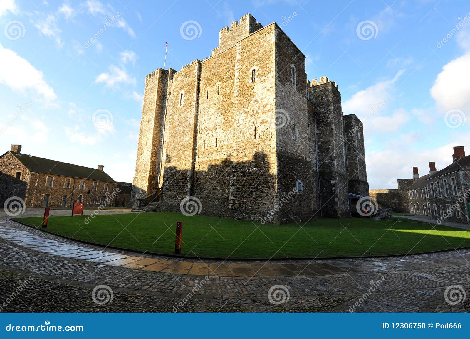 Castle Keep, Tower Of Medieval Schloss Burg, Castle Burg, Solingen ...