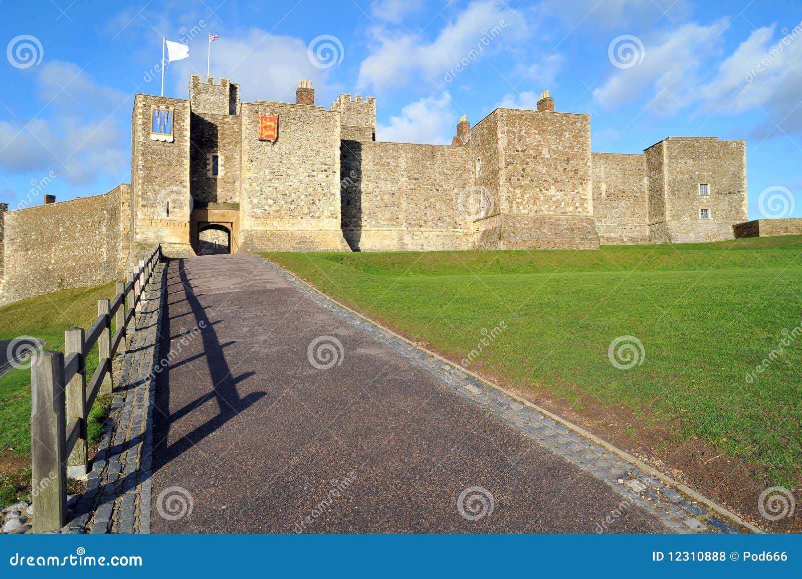 Dover Castle Keep stock photo. Image of architecture - 12310888