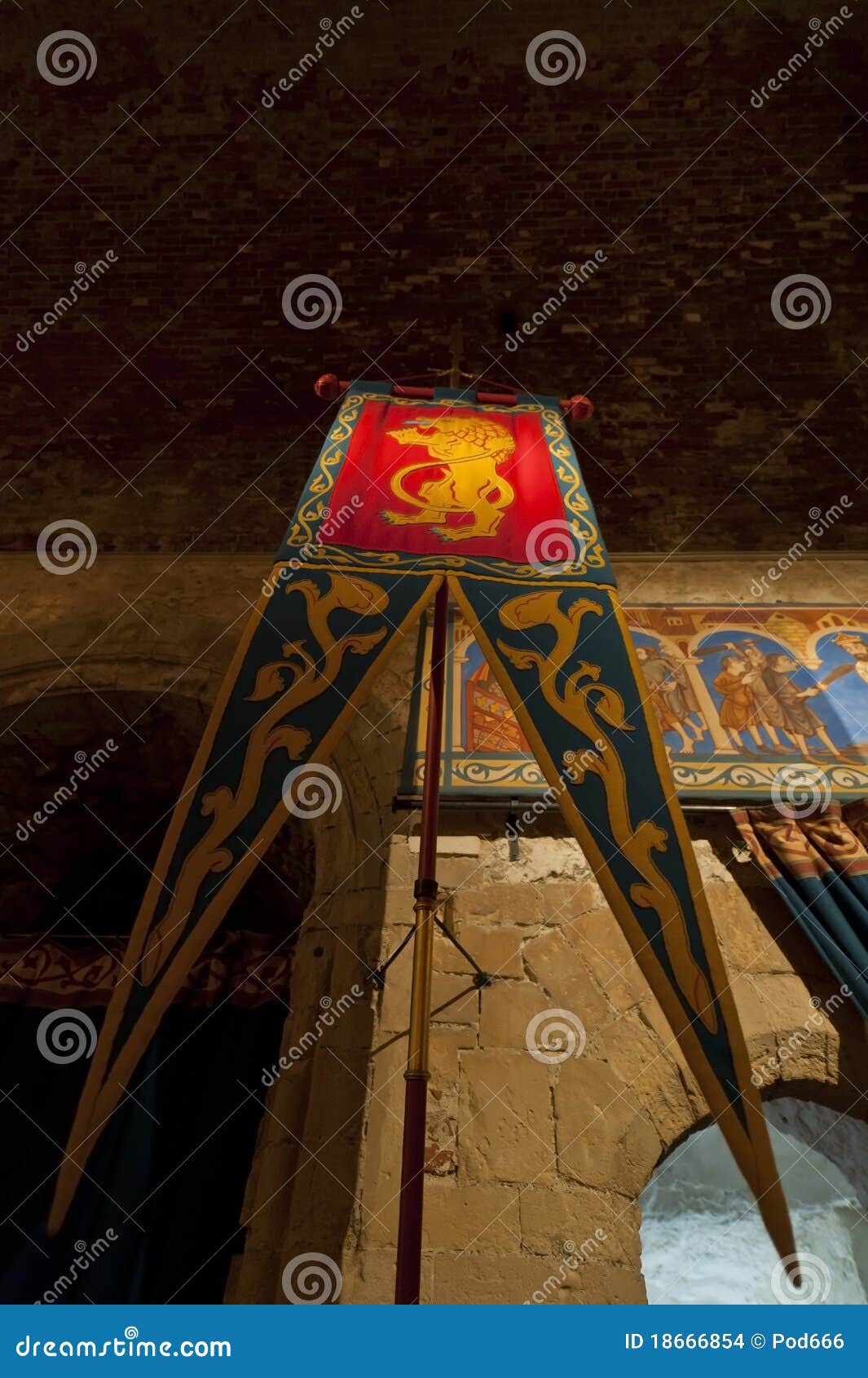 Dover Castle Kings Chamber Room Stock Photo - Image of defenses, kent ...