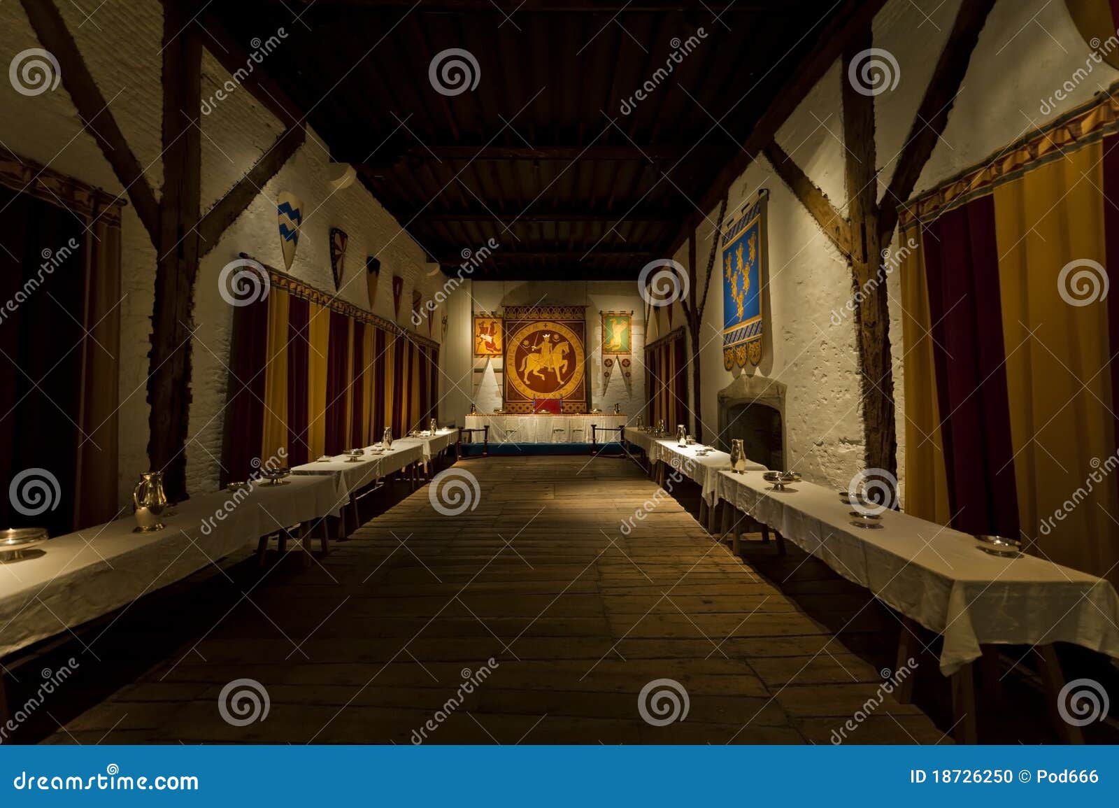 Medieval Castle Dining Room