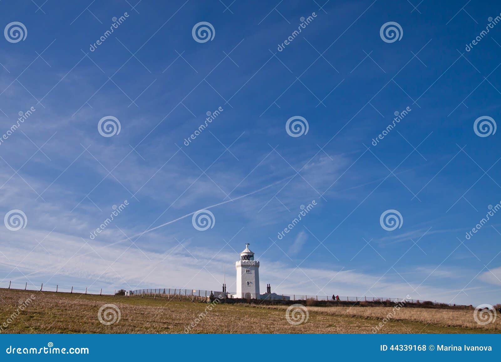 Dover s Lighthouse stock photo. Image of chalk, empty - 44339168