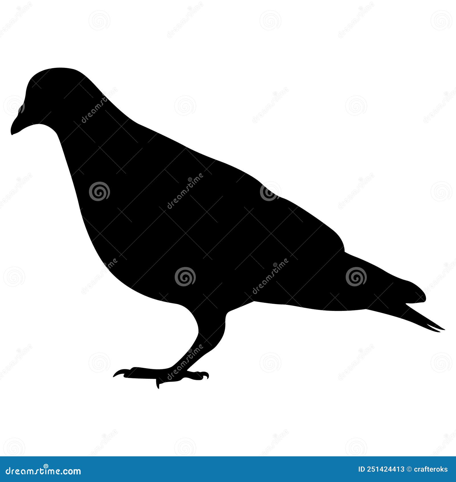 Doves and Pigeons EPS Vector File Stock Vector - Illustration of ...