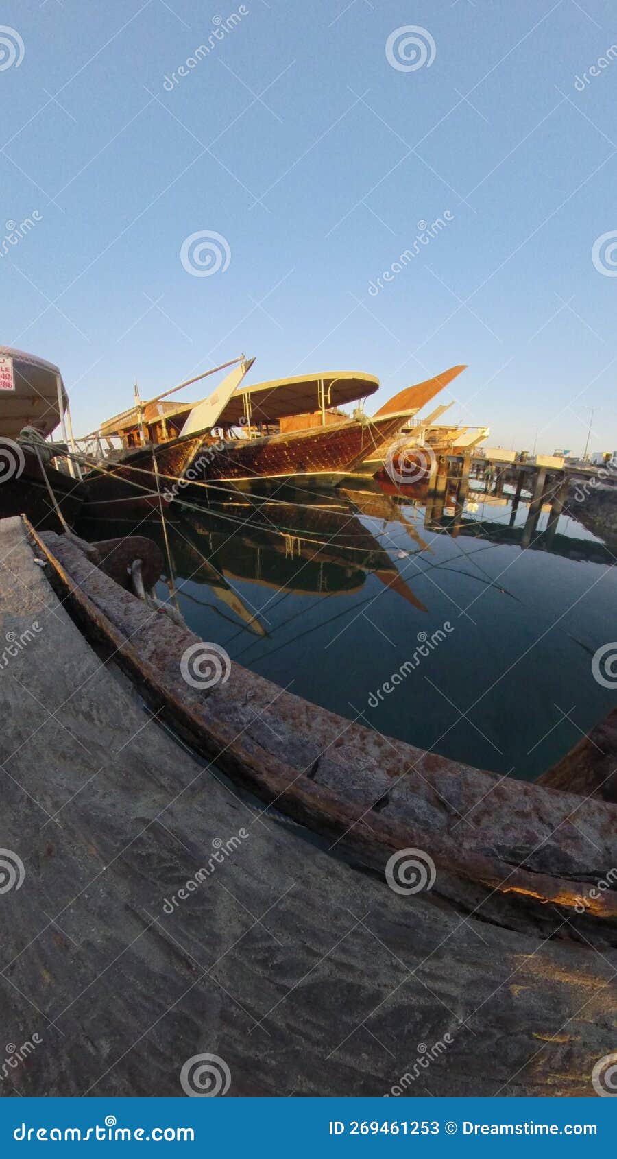 Dow is Medium Boat in Qatar Stock Image - Image of wakra, size: 269461253