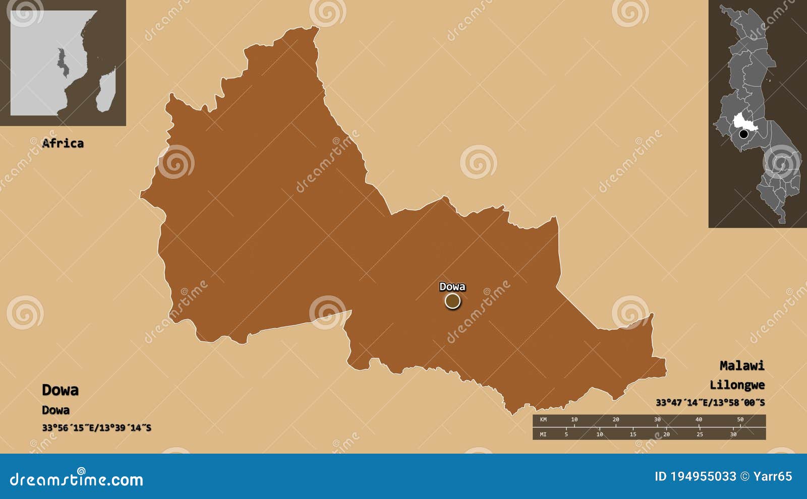 Dowa, District of Malawi,. Previews. Pattern Stock Illustration ...