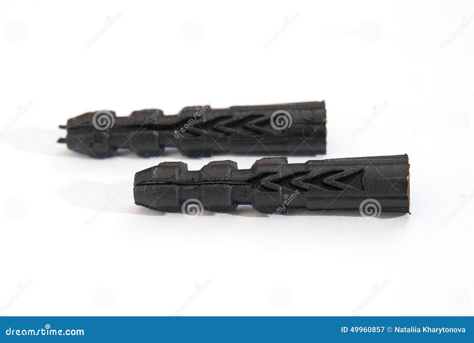 Dowel Assembly. Color Black. on the White, the Blue Background Stock ...