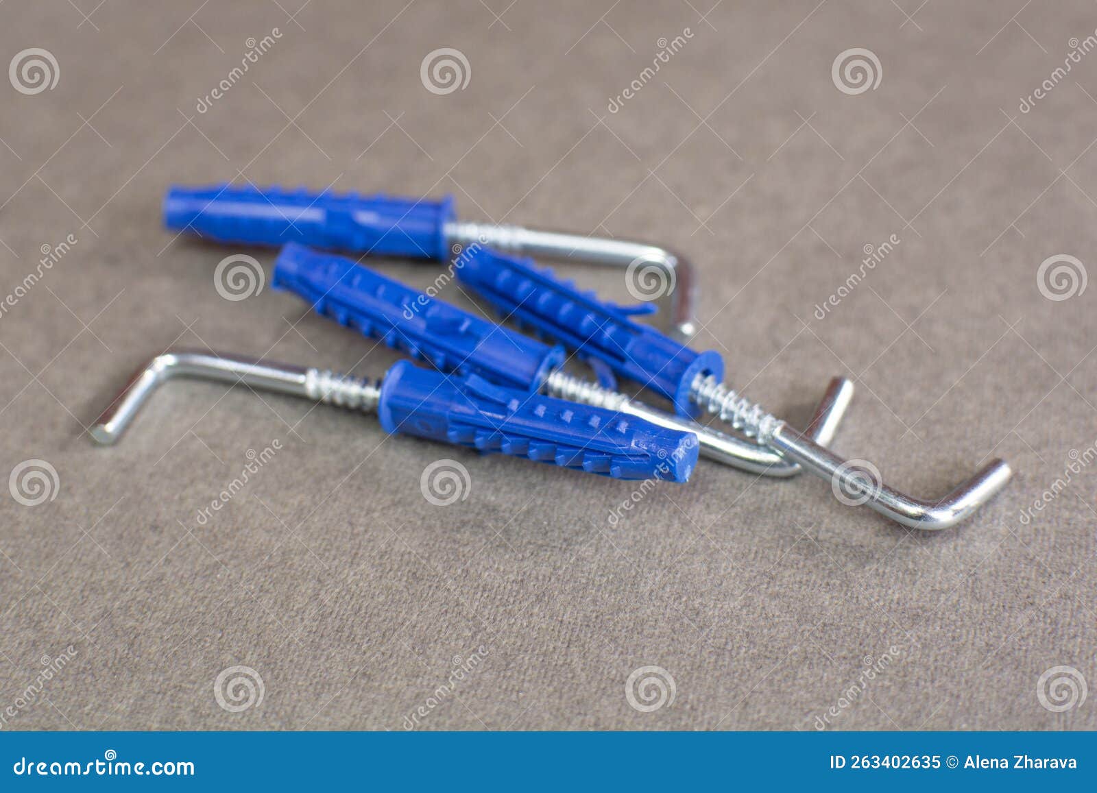 Dowel Hook Universal. Conical Two-material Inserts and Split-ribbed ...