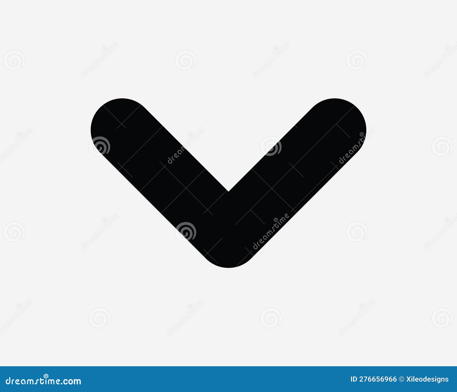 Down Arrow Icon. Below Under Underneath Bottom Downward Symbol ...