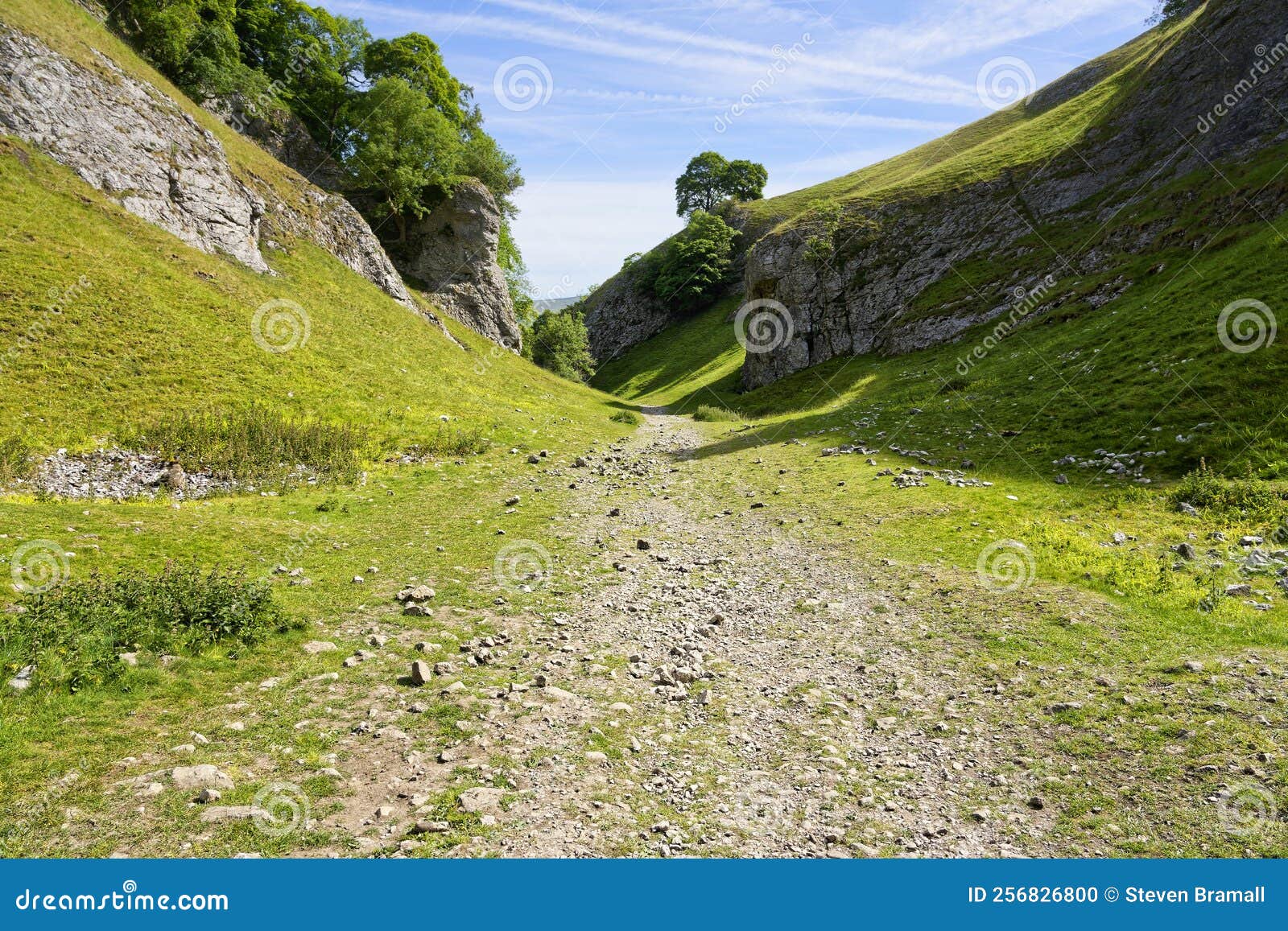 Down the Rough Path in Cave Dale Stock Photo - Image of geology, cave ...
